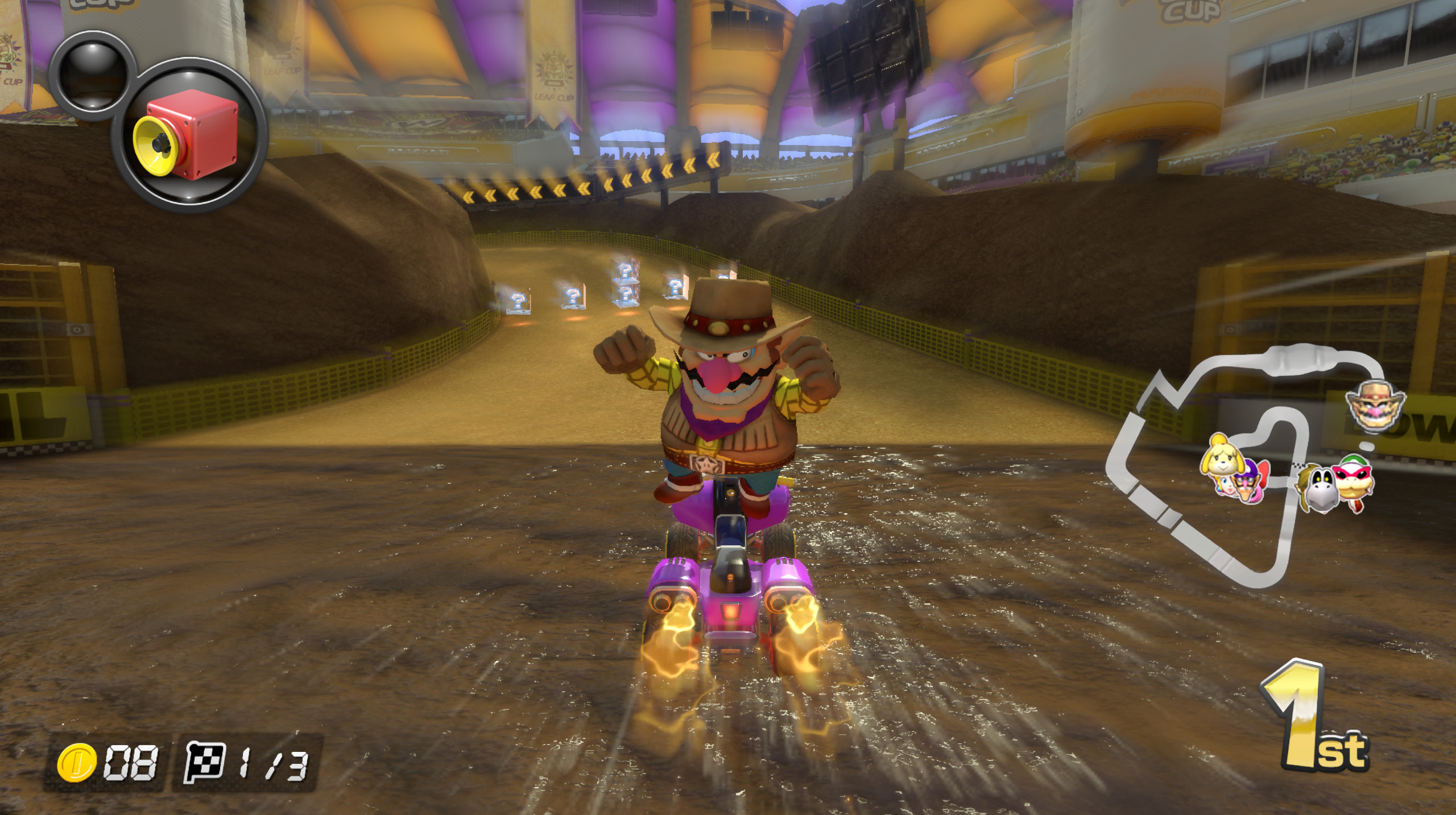 Cowboy Wario (Mario Kart Tour Port) Mod for Mario Kart 8 Deluxe | MK8D Mods