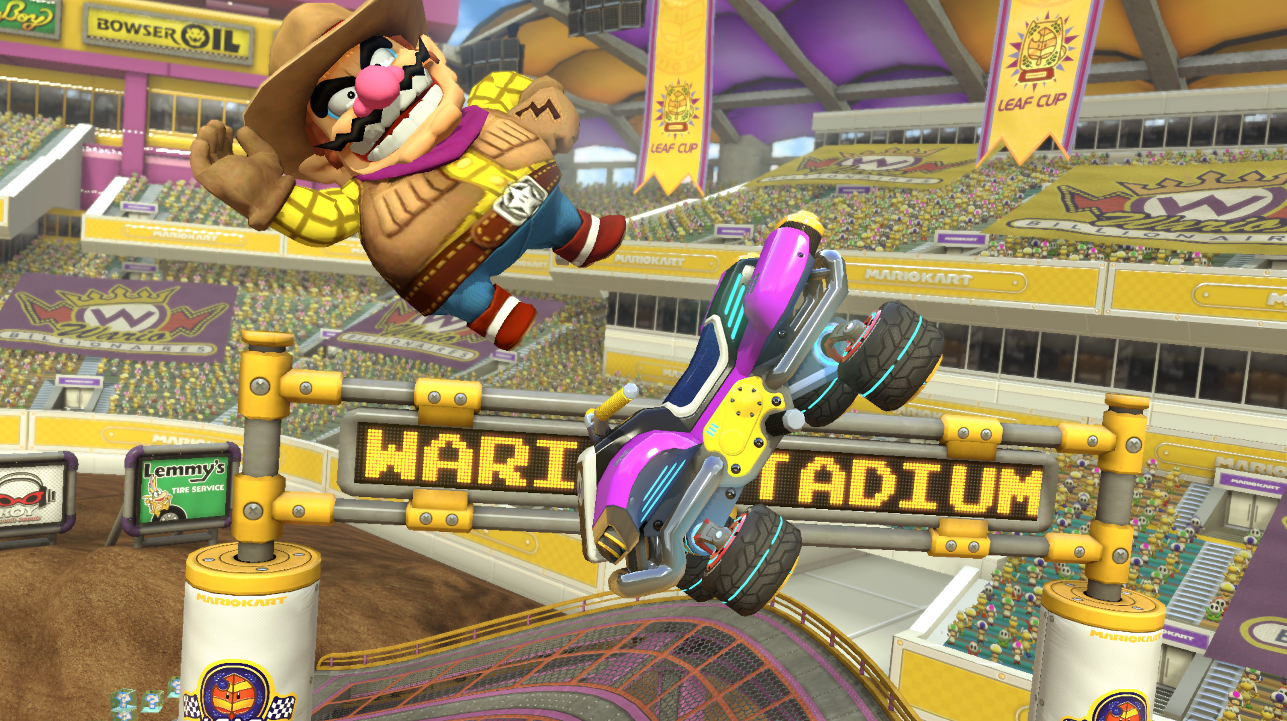 Cowboy Wario (Mario Kart Tour Port) Mod for Mario Kart 8 Deluxe | MK8D Mods