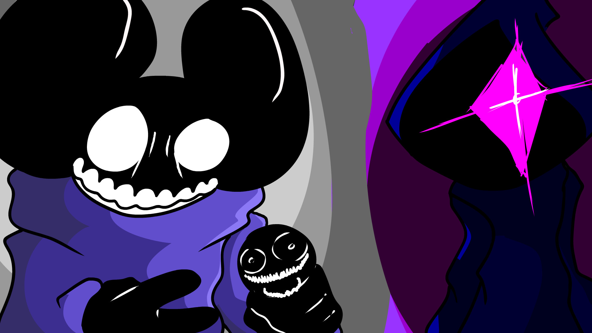 FNF: Midnight Horror V1 (OUT NOW!!) Mod for Friday Night Funkin' | FNF Mods