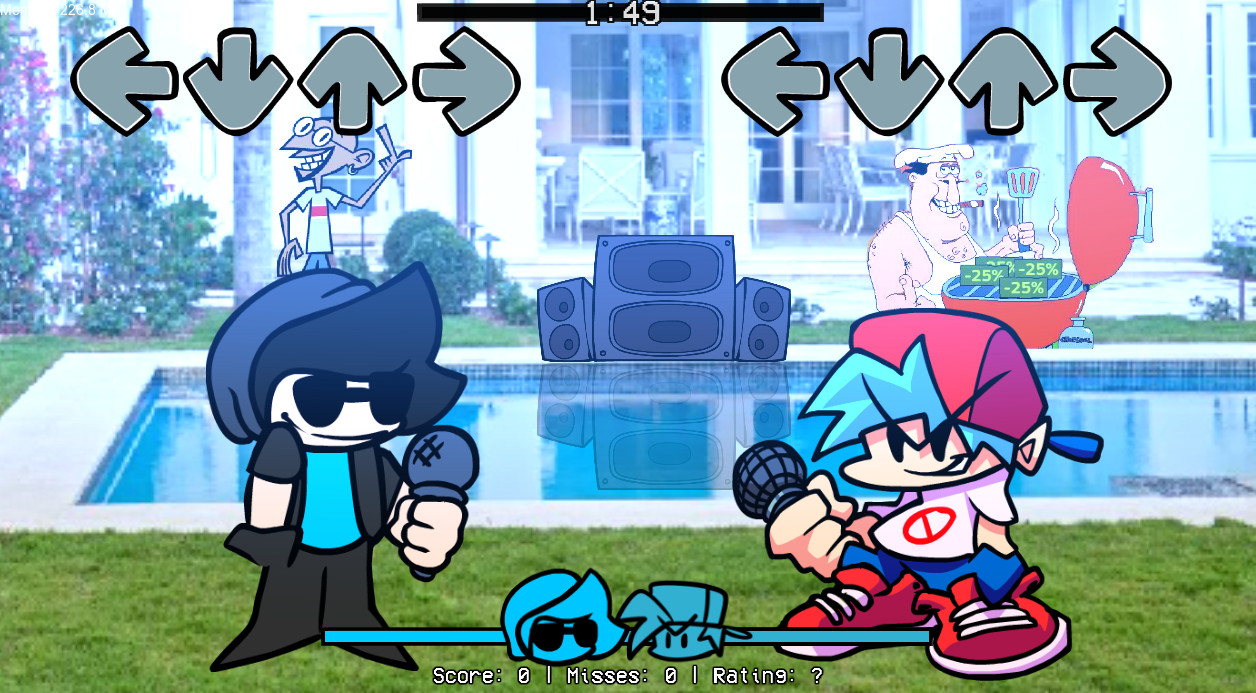 FNF: Brian's BBQ Mod for Friday Night Funkin' | FNF Mods