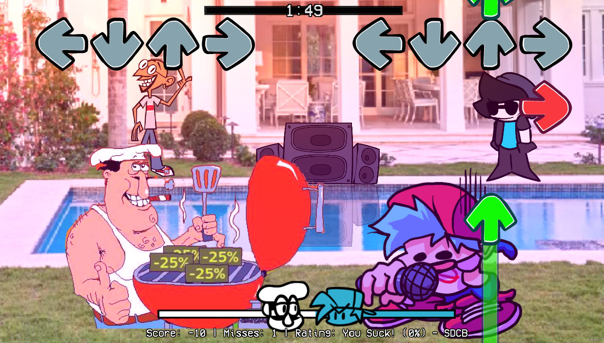 FNF: Brian's BBQ Mod for Friday Night Funkin' | FNF Mods