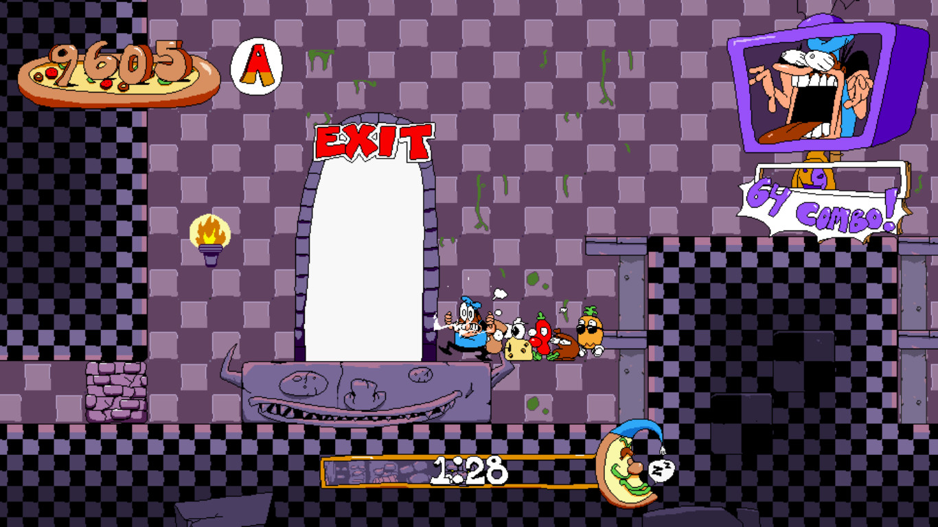 Old Exit Gate Mod for Pizza Tower | PT Mods