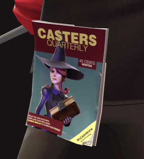Visible Spellbook Magazine Mod for Team Fortress 2 | TF2 Mods