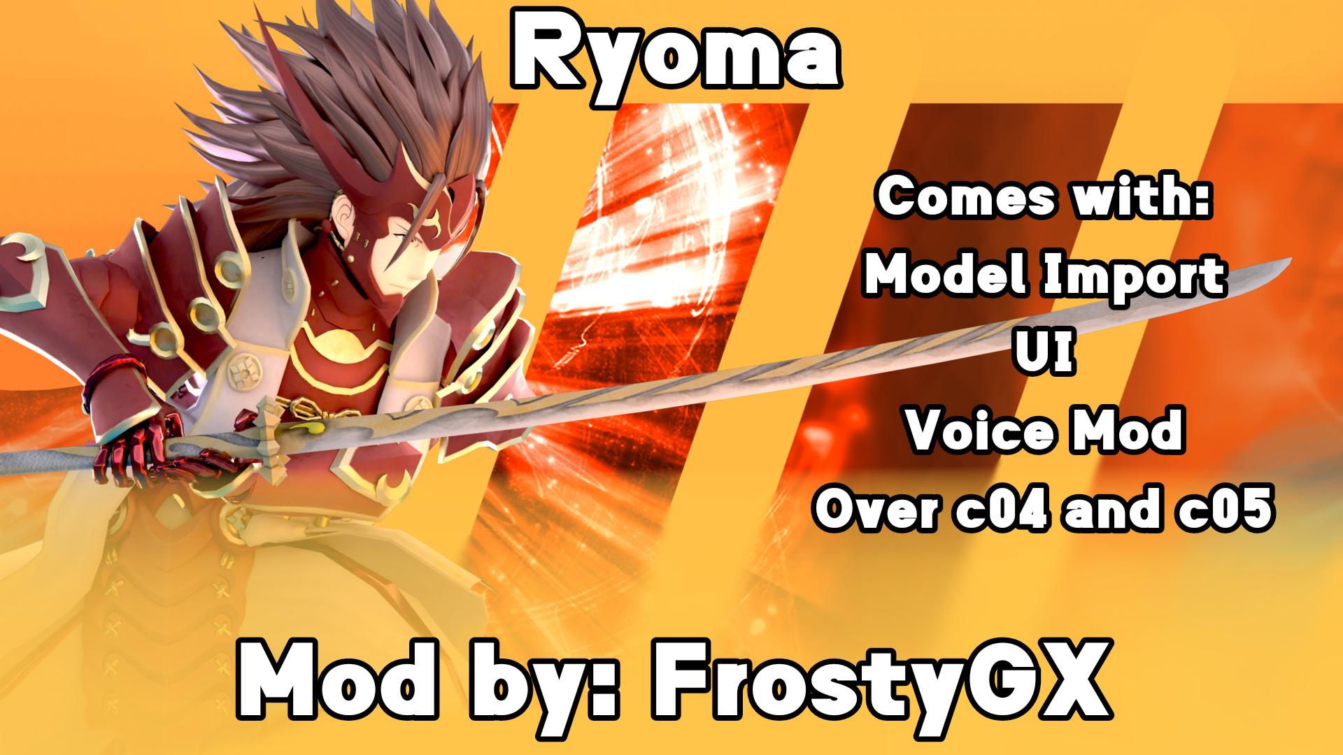 Ryoma Mod for Super Smash Bros. Ultimate | SSBU Mods