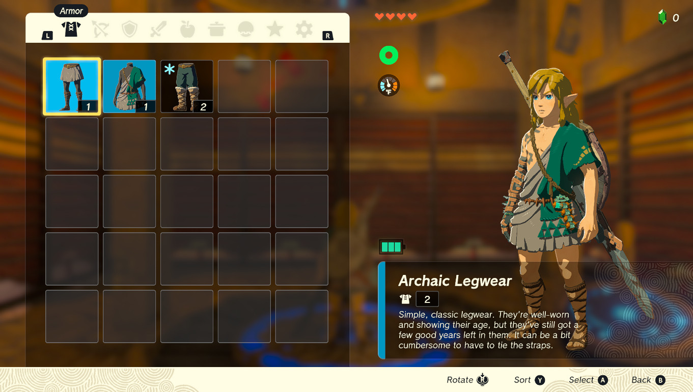 TOTK Save file: Paraglider+gear Mod for The Legend of Zelda: Tears of ...