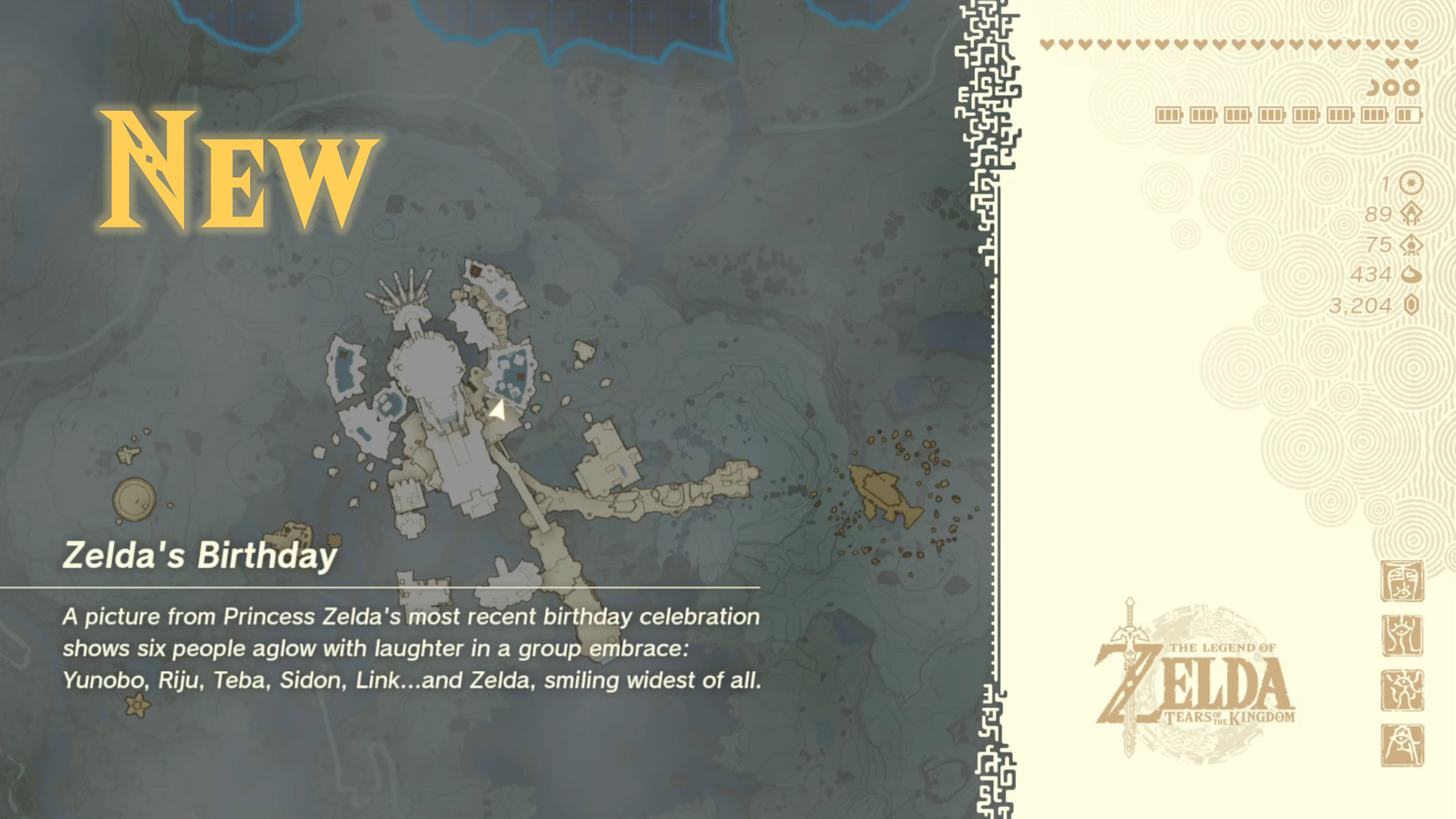 Princess-centric Loading Screen Mod for The Legend of Zelda: Tears of ...