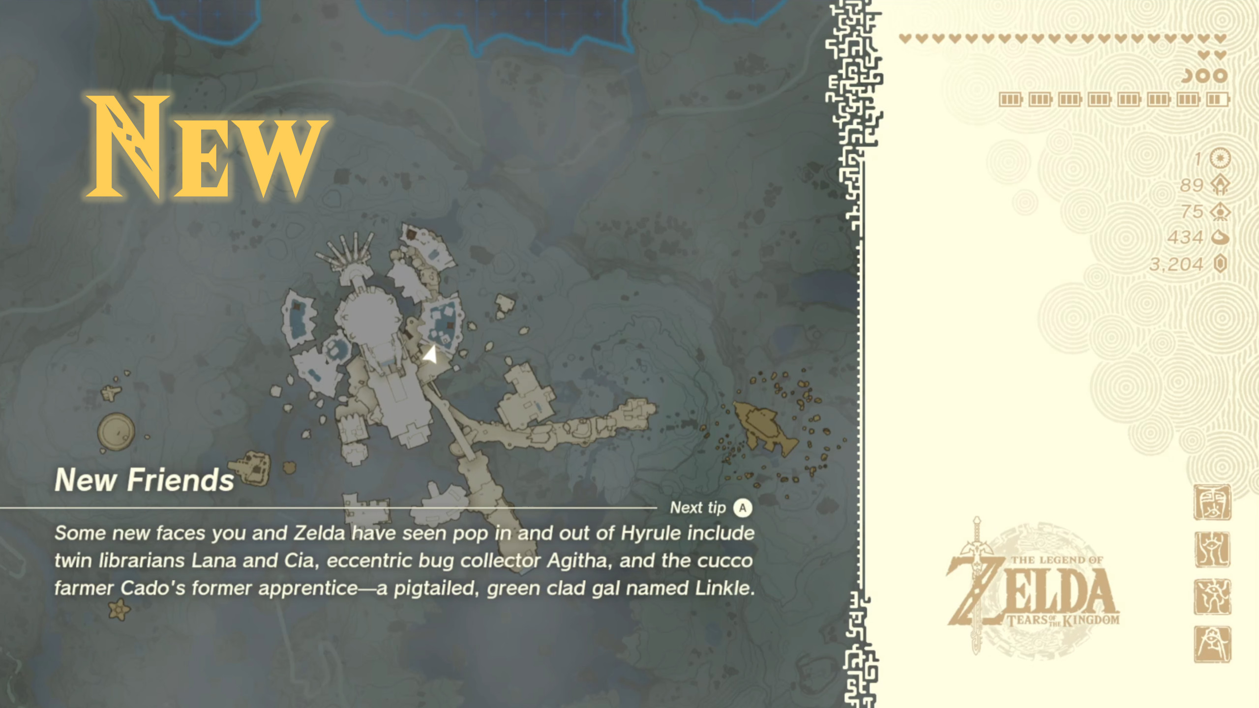 Princess-centric Loading Screen Mod for The Legend of Zelda: Tears of ...