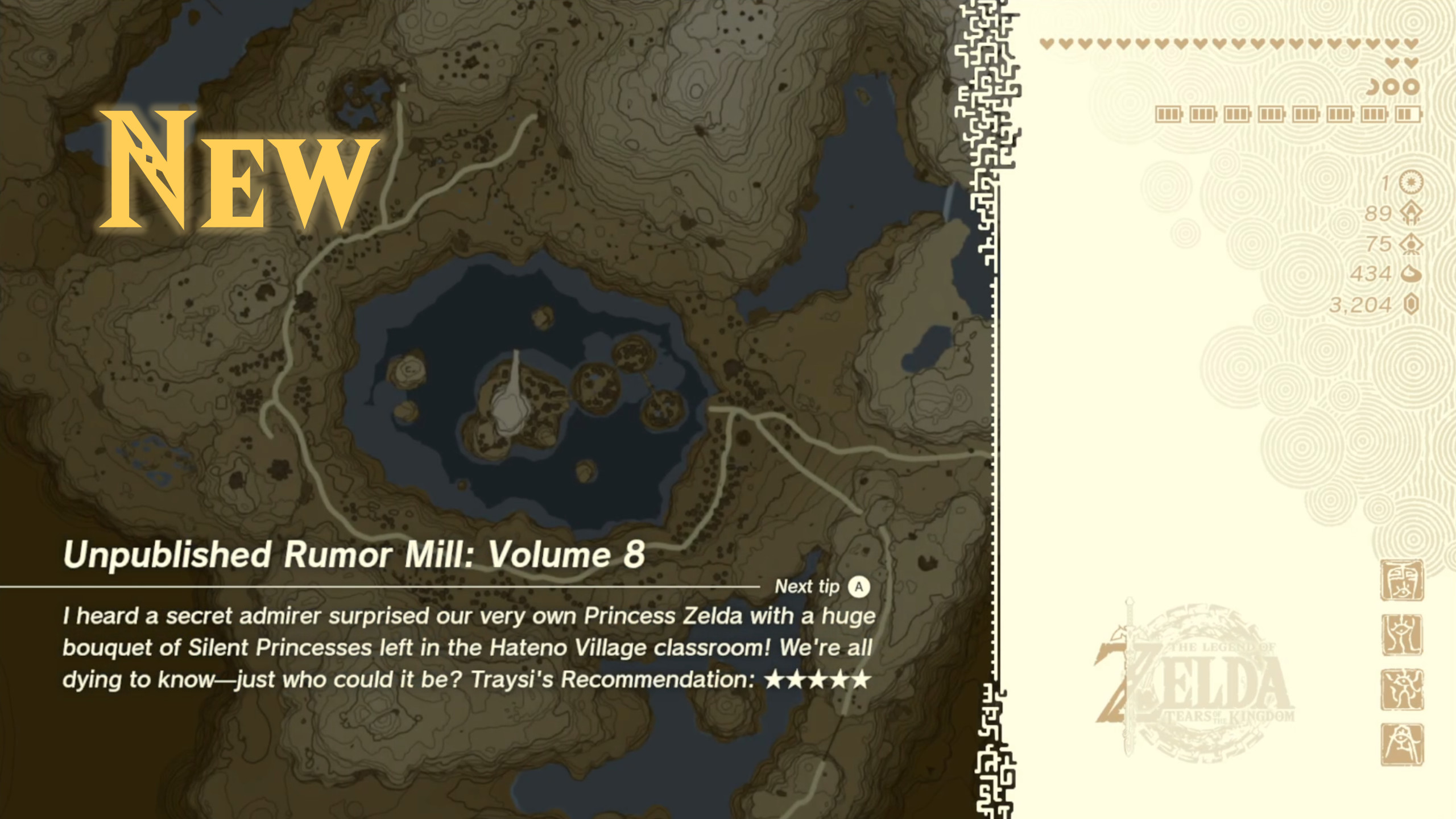 Princess-centric Loading Screen Mod for The Legend of Zelda: Tears of ...
