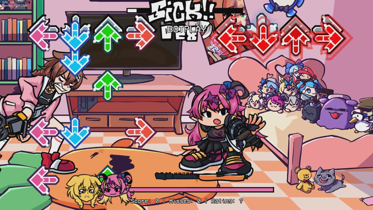 D.O.O.G. Mania Chart (Holofunk) Mod for Friday Night Funkin' | FNF Mods