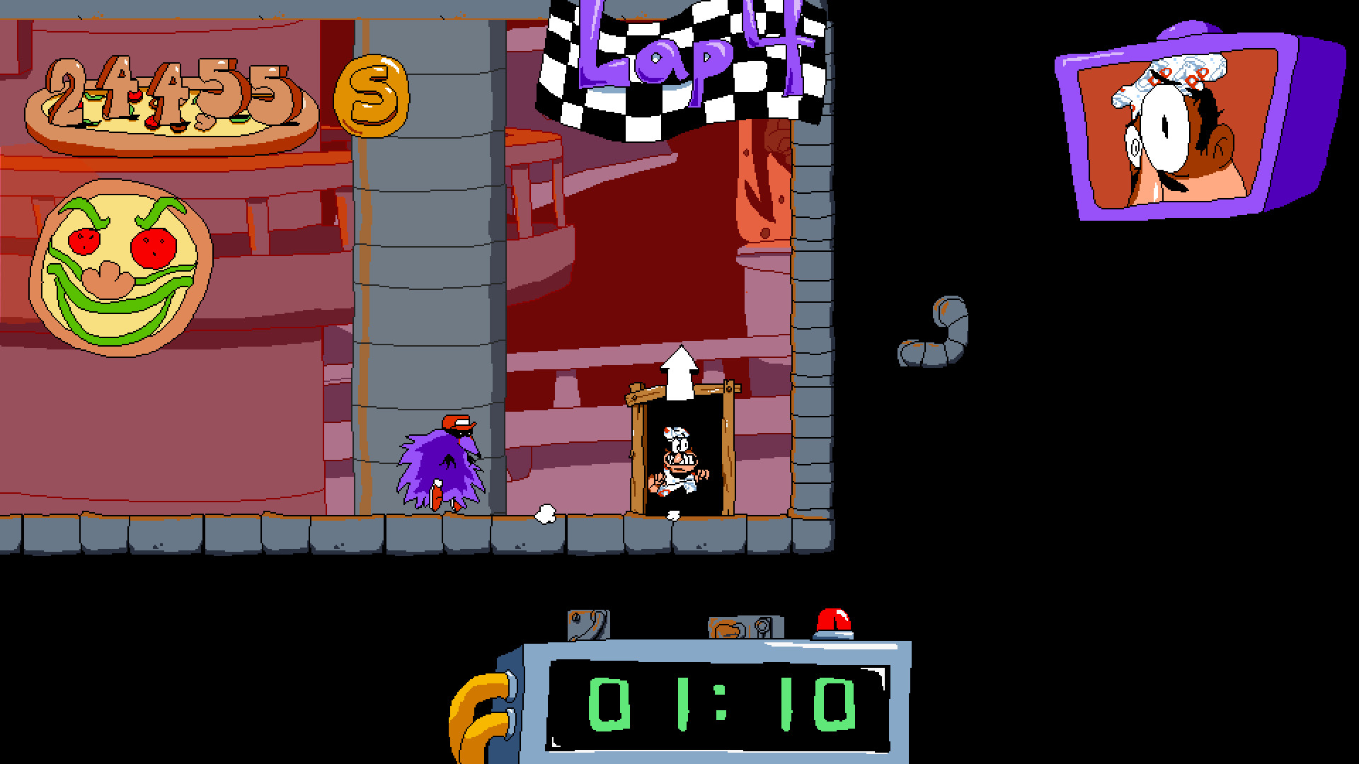 LAP HELL - Pizza Pursuit Mod for Pizza Tower | PT Mods