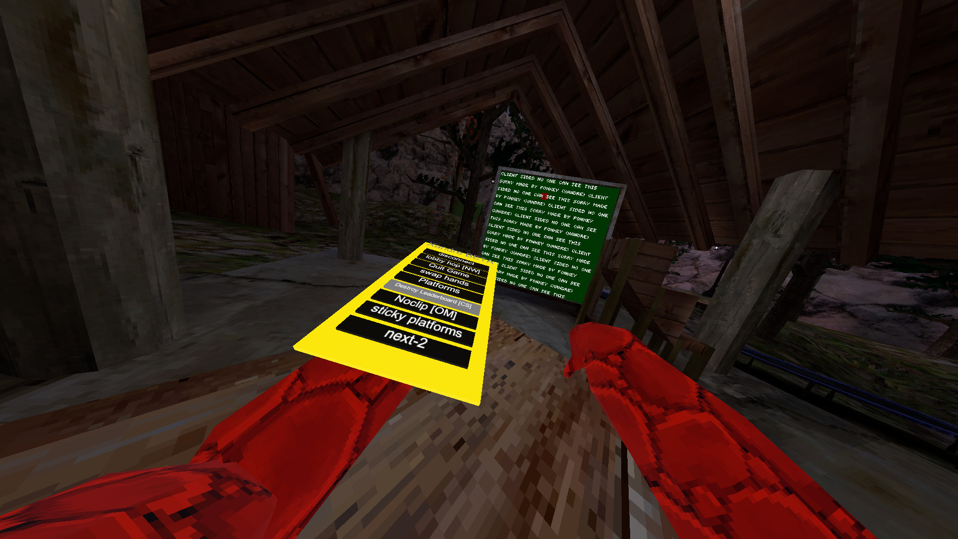 Mod menu (Updated) Mod for Gorilla Tag | GT Mods