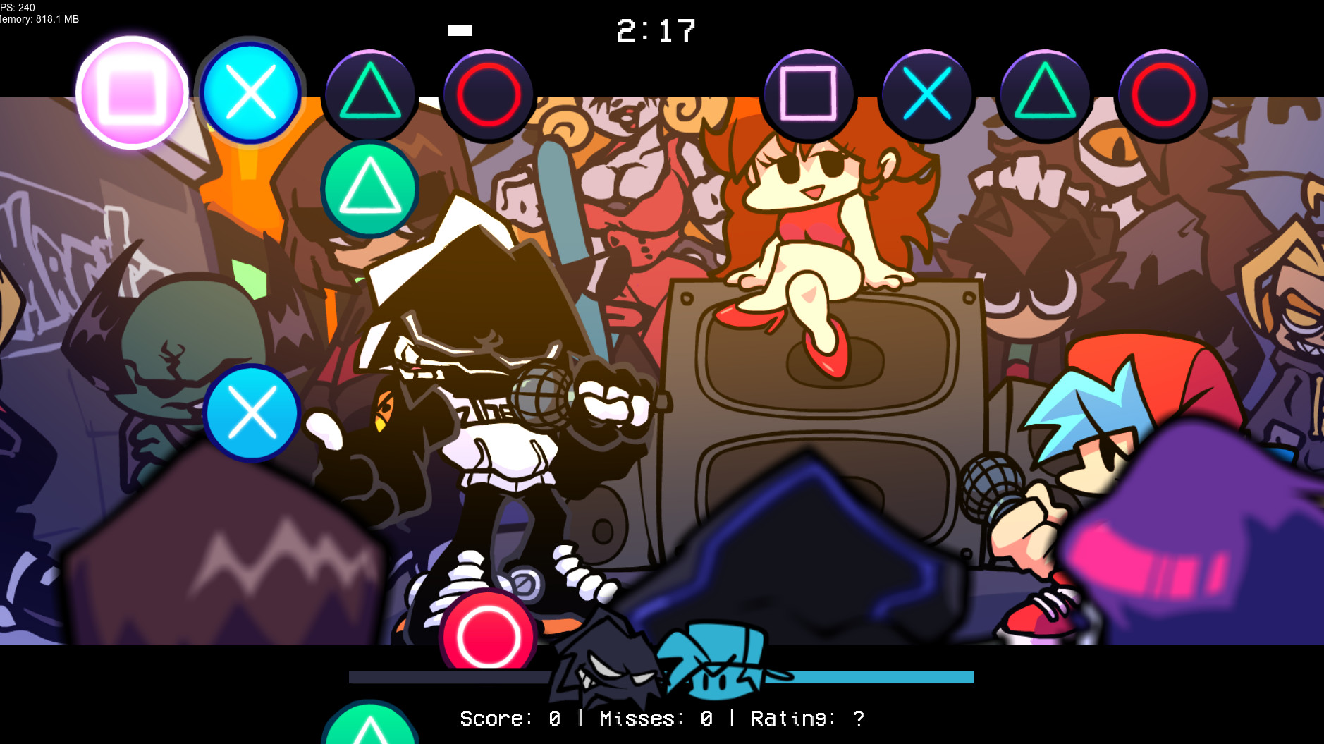 Playstation Note (FLA) Mod for Friday Night Funkin' | FNF Mods