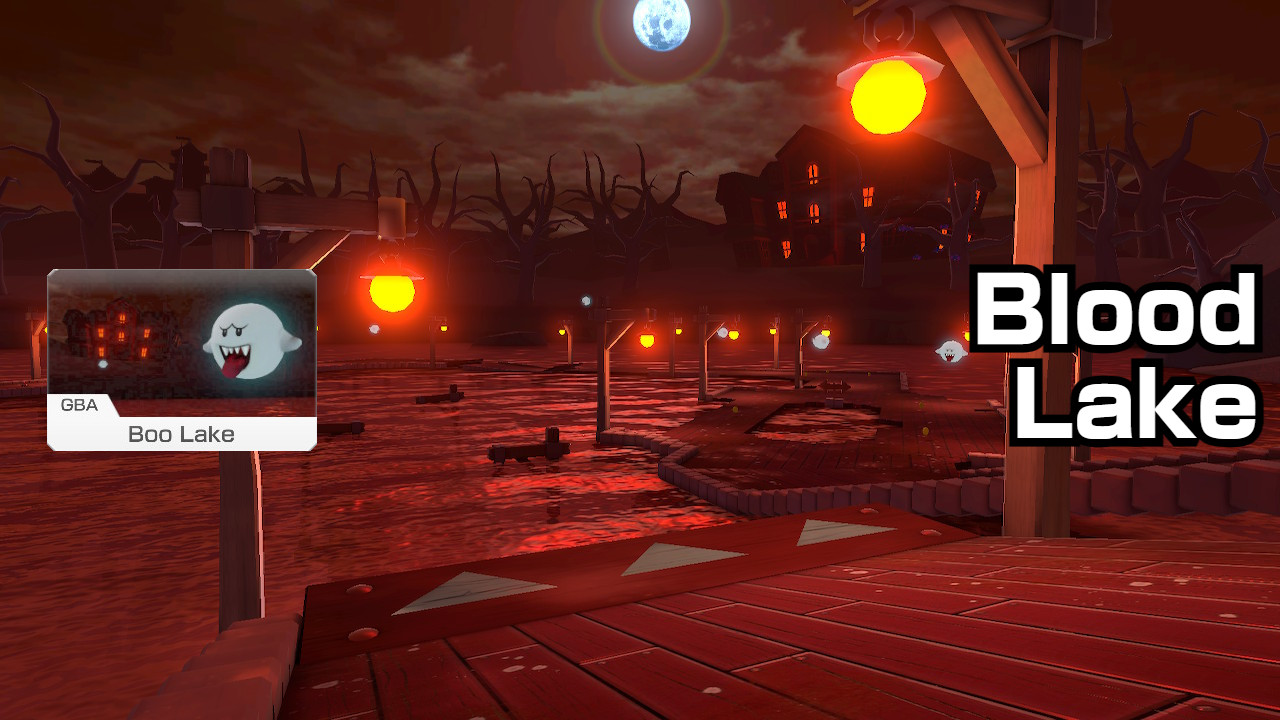 Blood Lake Mod for Mario Kart 8 Deluxe | MK8D Mods
