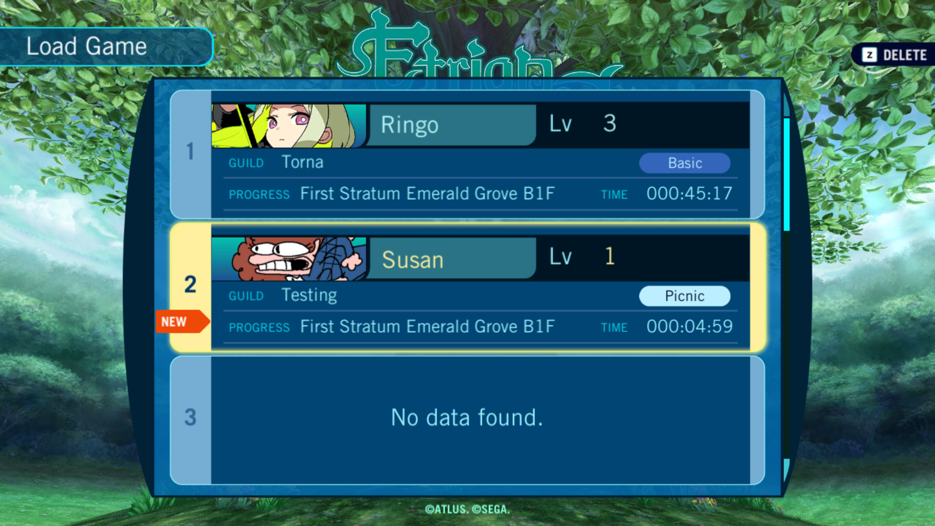 Susan Taxpayer over Protector 00 Mod for Etrian Odyssey HD | EOHD Mods