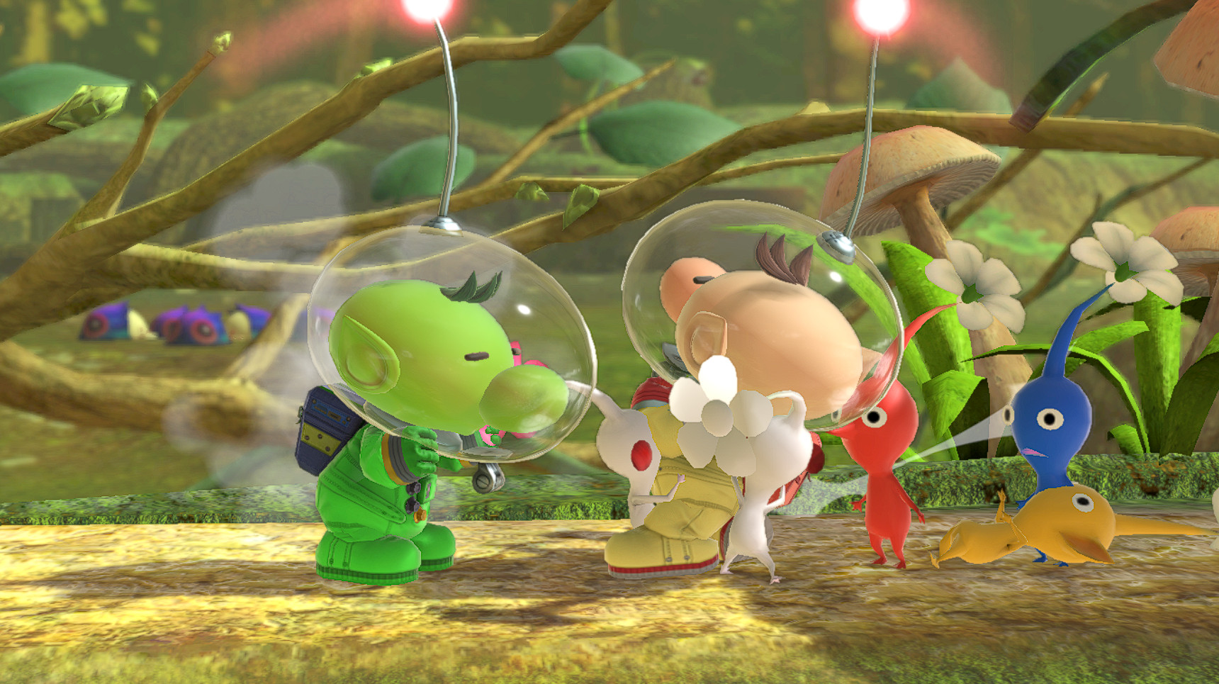 Fiddlebert Olimar skin Mod for Super Smash Bros. Ultimate | SSBU Mods