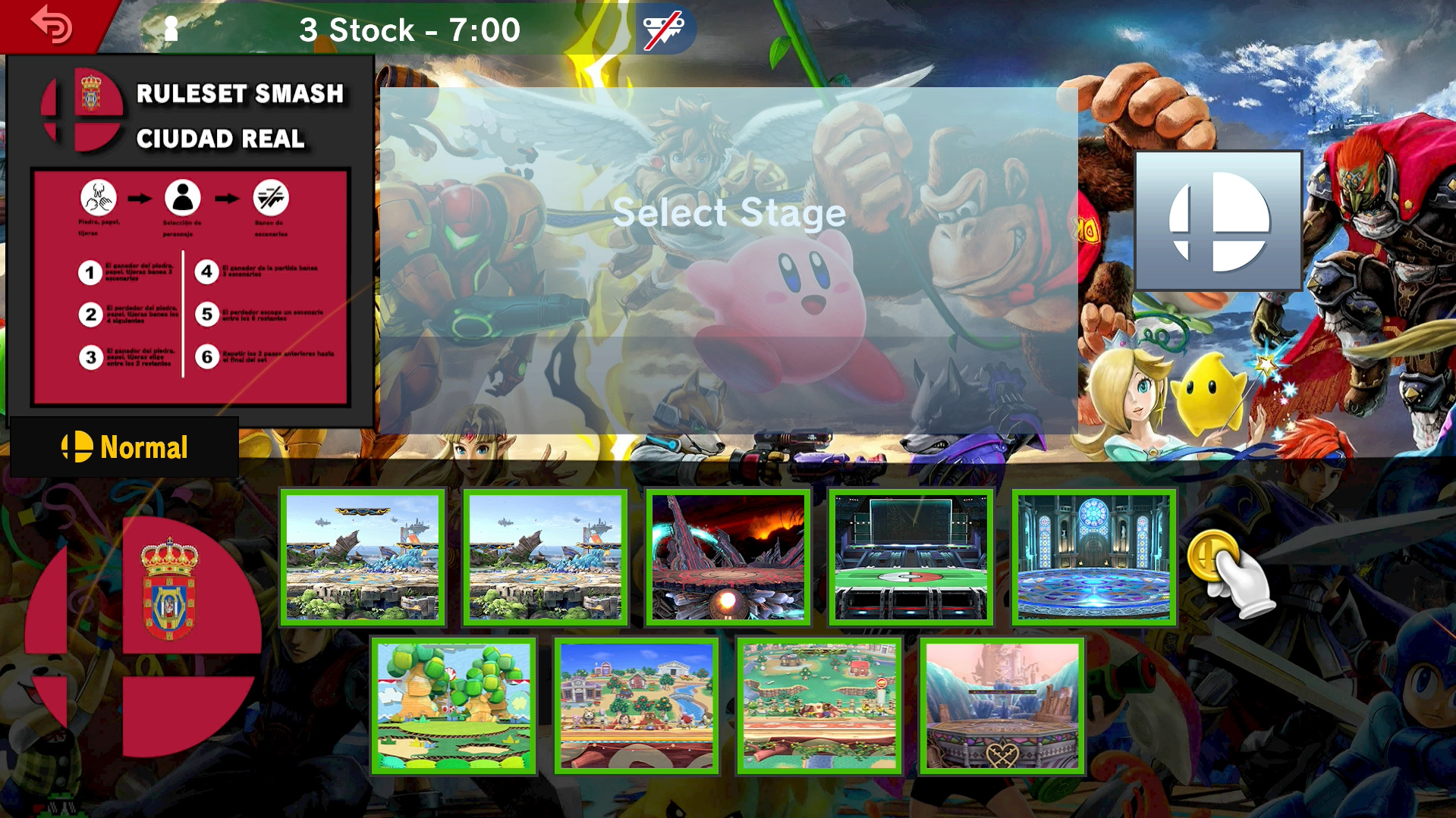 Smash Ciudad Real SSS 2023 Mod for Super Smash Bros. Ultimate | SSBU Mods