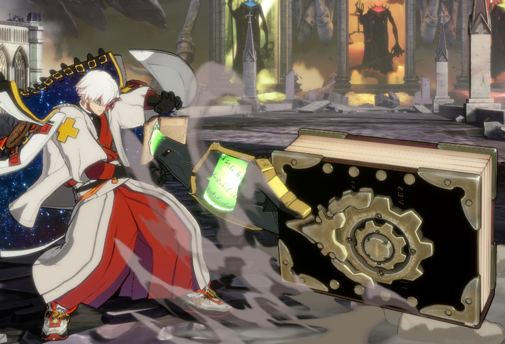 House of Leaves over Asuka's book Mod for GUILTY GEAR -STRIVE- | GGST Mods