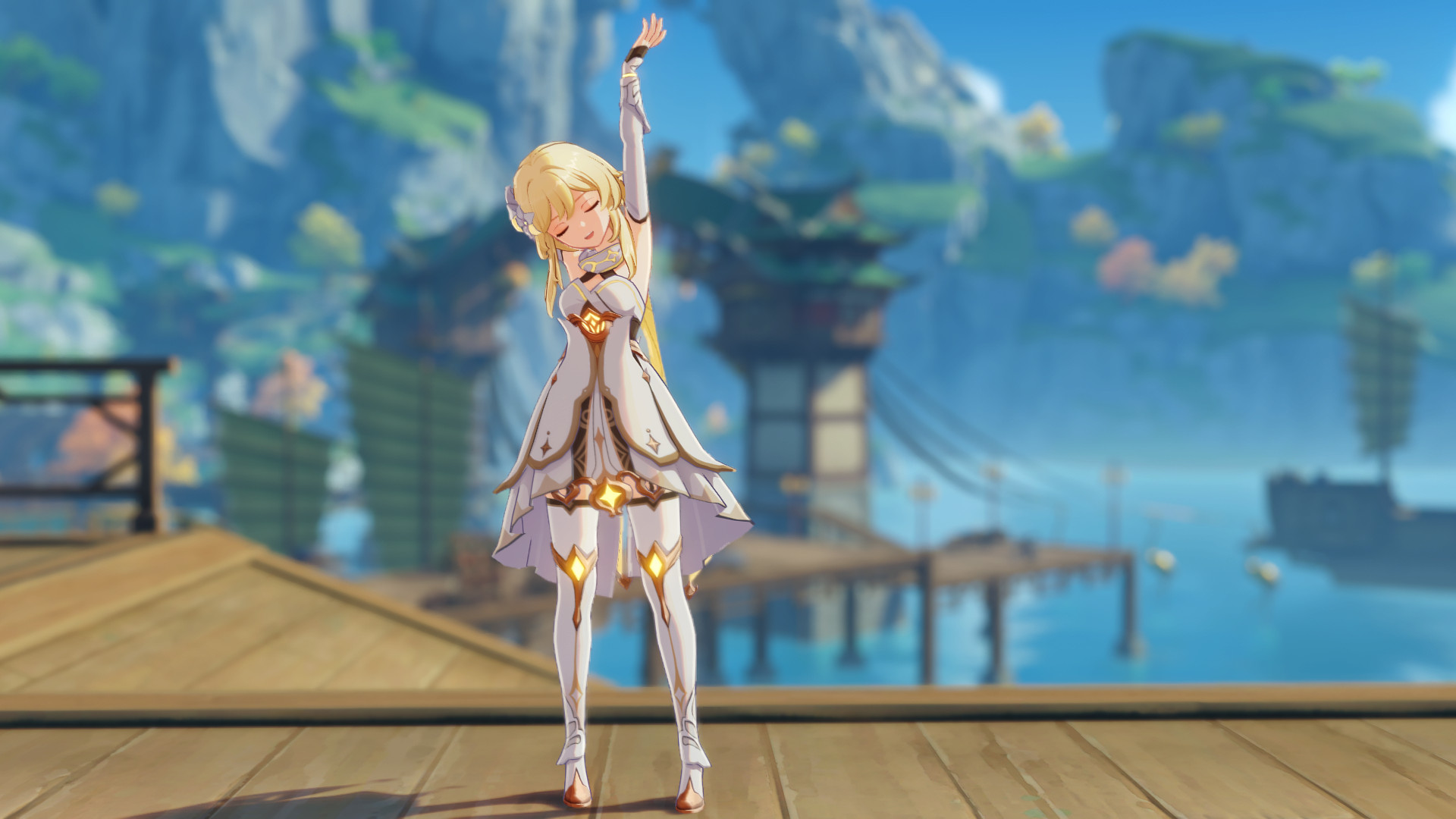 Lumine more glowing parts(and other edits) Mod for Genshin Impact | GI Mods