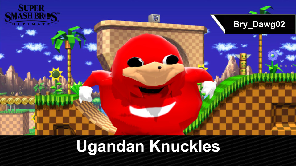 Ugandan Knuckles Mod for Super Smash Bros. Ultimate | SSBU Mods