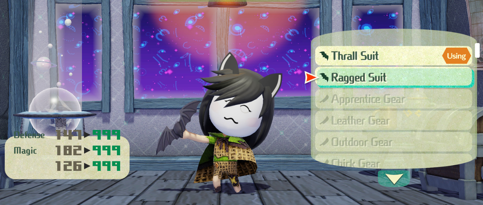 Overpowered Ragged Armor Mod for Miitopia (Switch) | Miitopia Mods