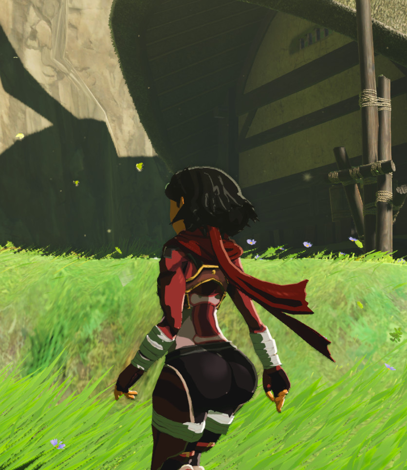 Sheik Cosplay Extra THICC Mod for The Legend of Zelda: Breath of the ...