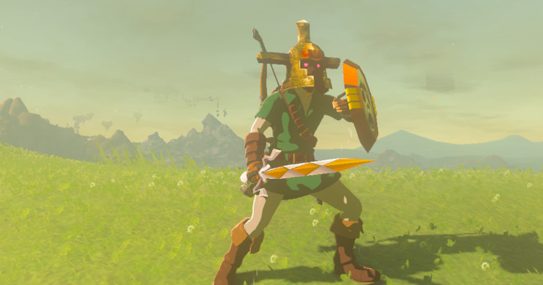 Gilded Sword (MM) over Sword of the Hero Mod for The Legend of Zelda ...