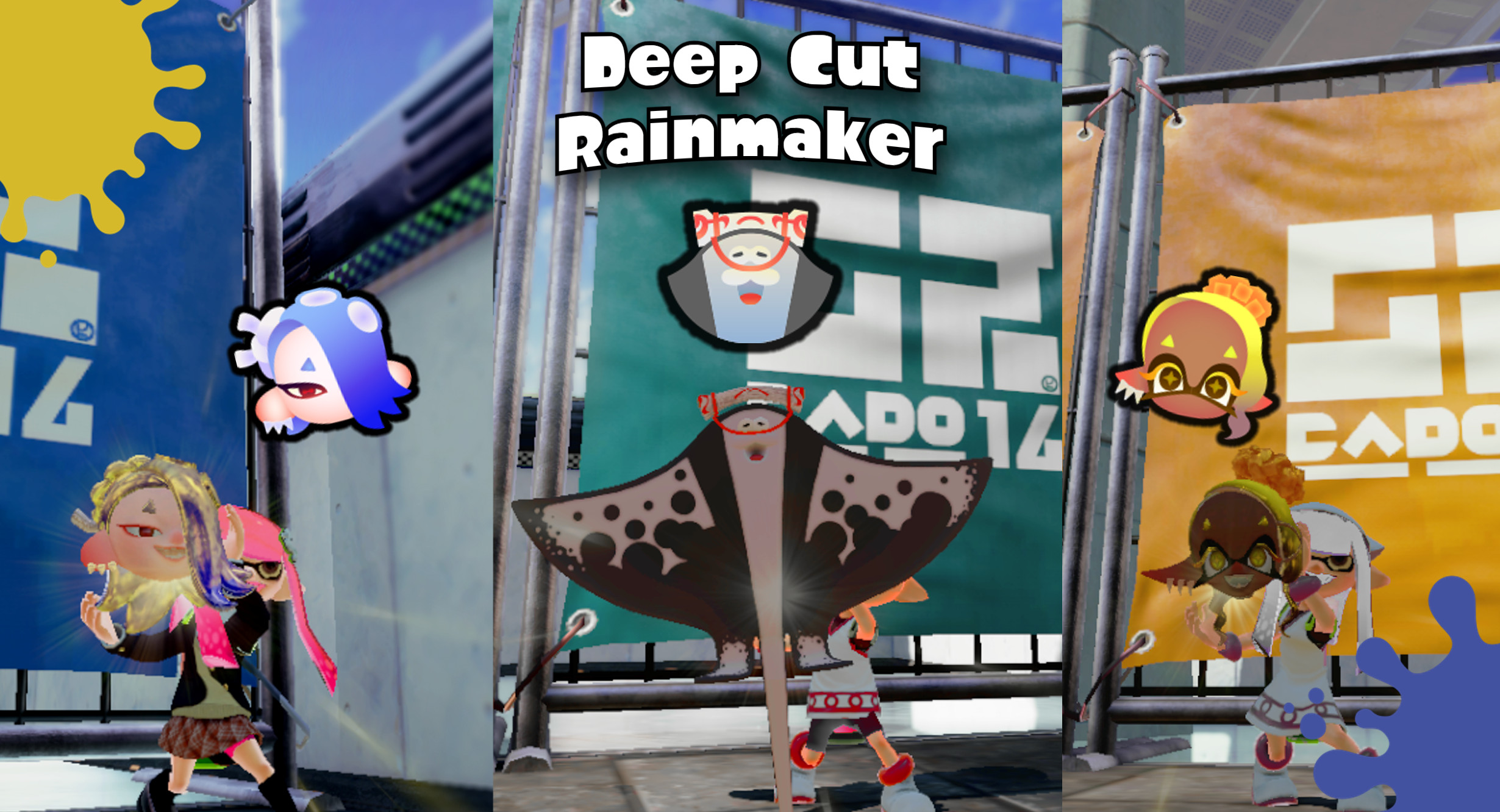 Deep Cut - Rainmaker Mod for Splatoon | Splatoon Mods