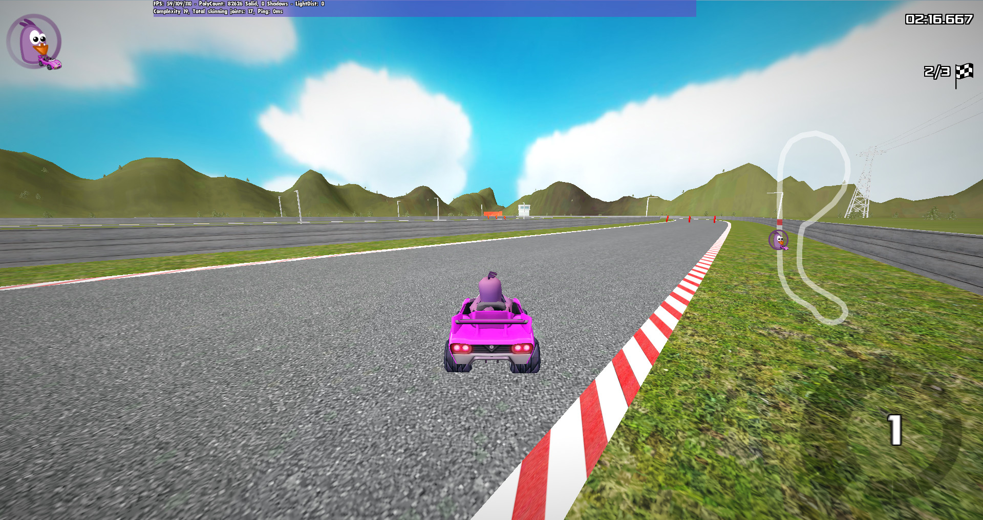 mountain valley raceway Mod for SuperTuxKart | STK Mods