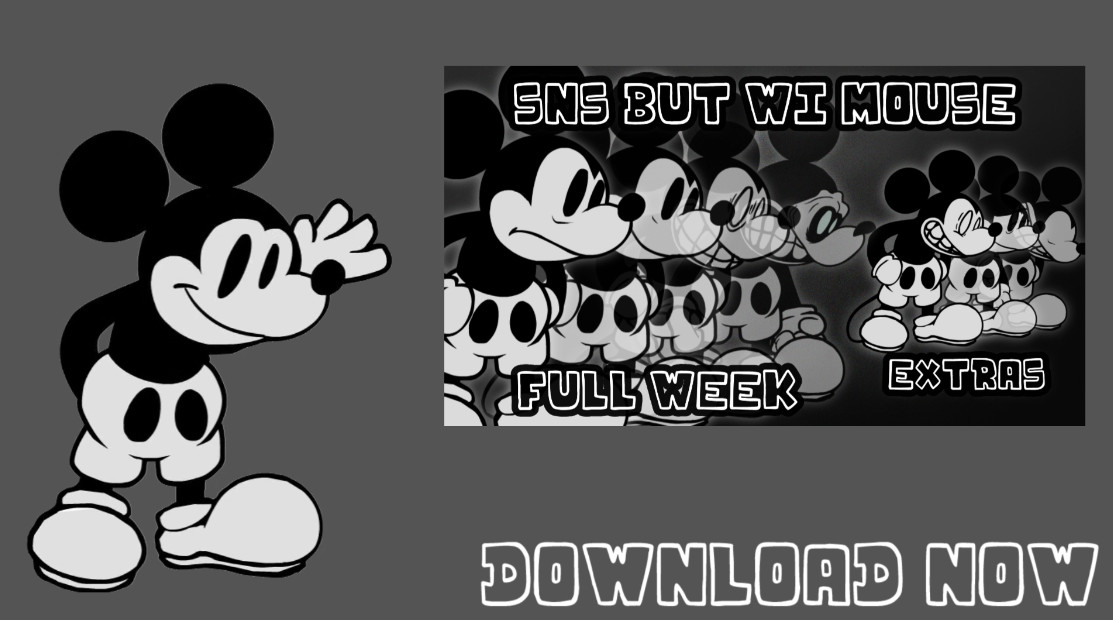 FNF - SnS bUt Wi MoUsE Mod for Friday Night Funkin' | FNF Mods