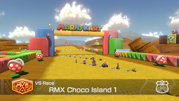 Tour RMX Choco Island 1 Mod for Mario Kart 8 Deluxe | MK8D Mods