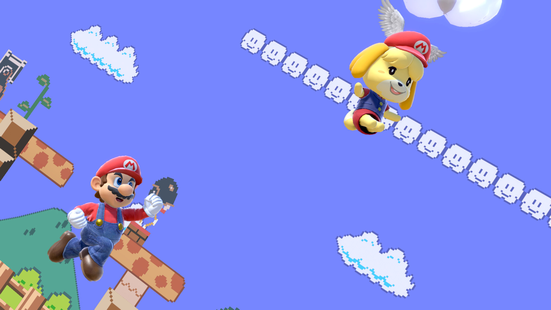 Mario Isabelle Mod for Super Smash Bros. Ultimate | SSBU Mods