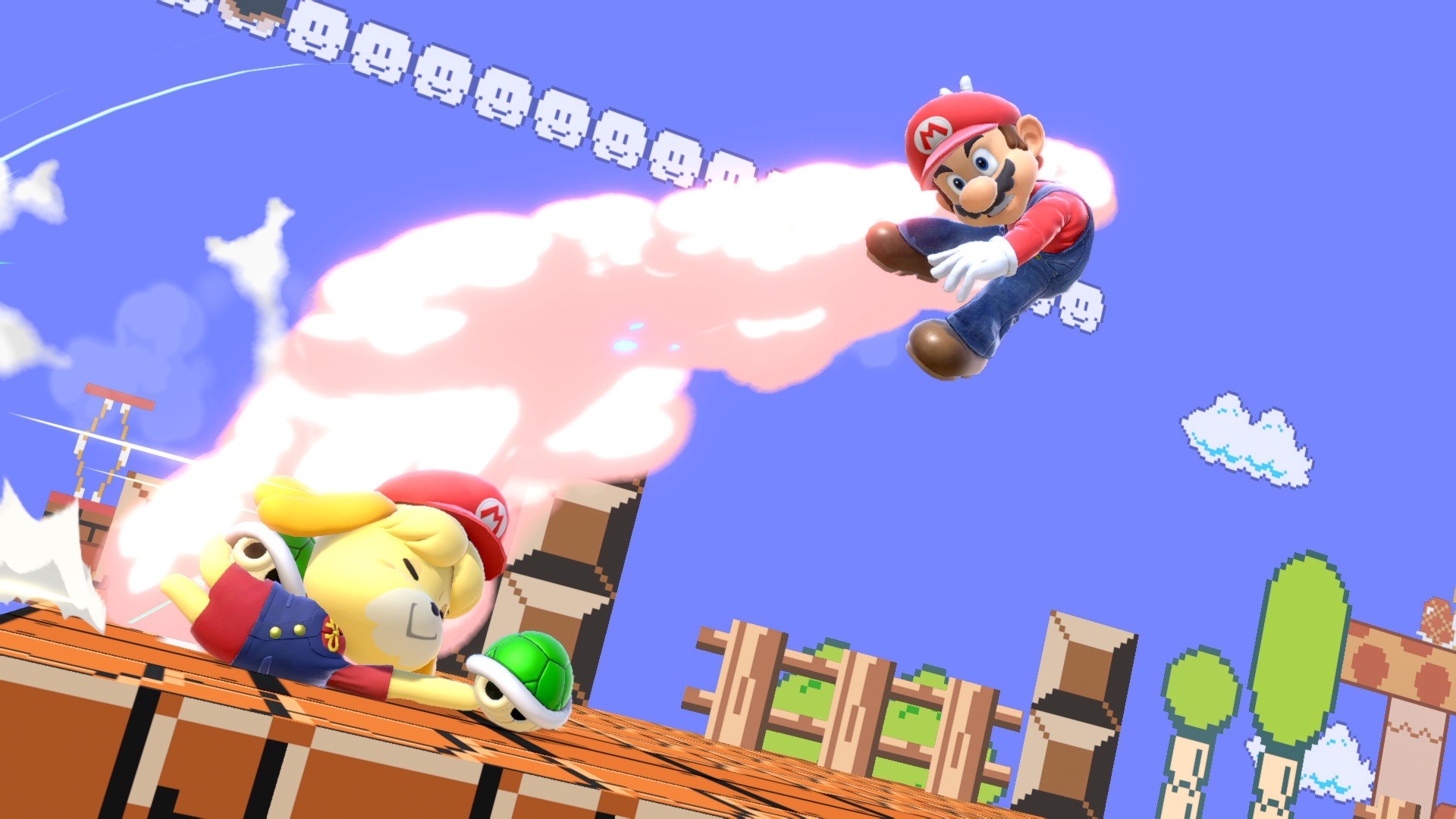 Mario Isabelle Mod for Super Smash Bros. Ultimate | SSBU Mods