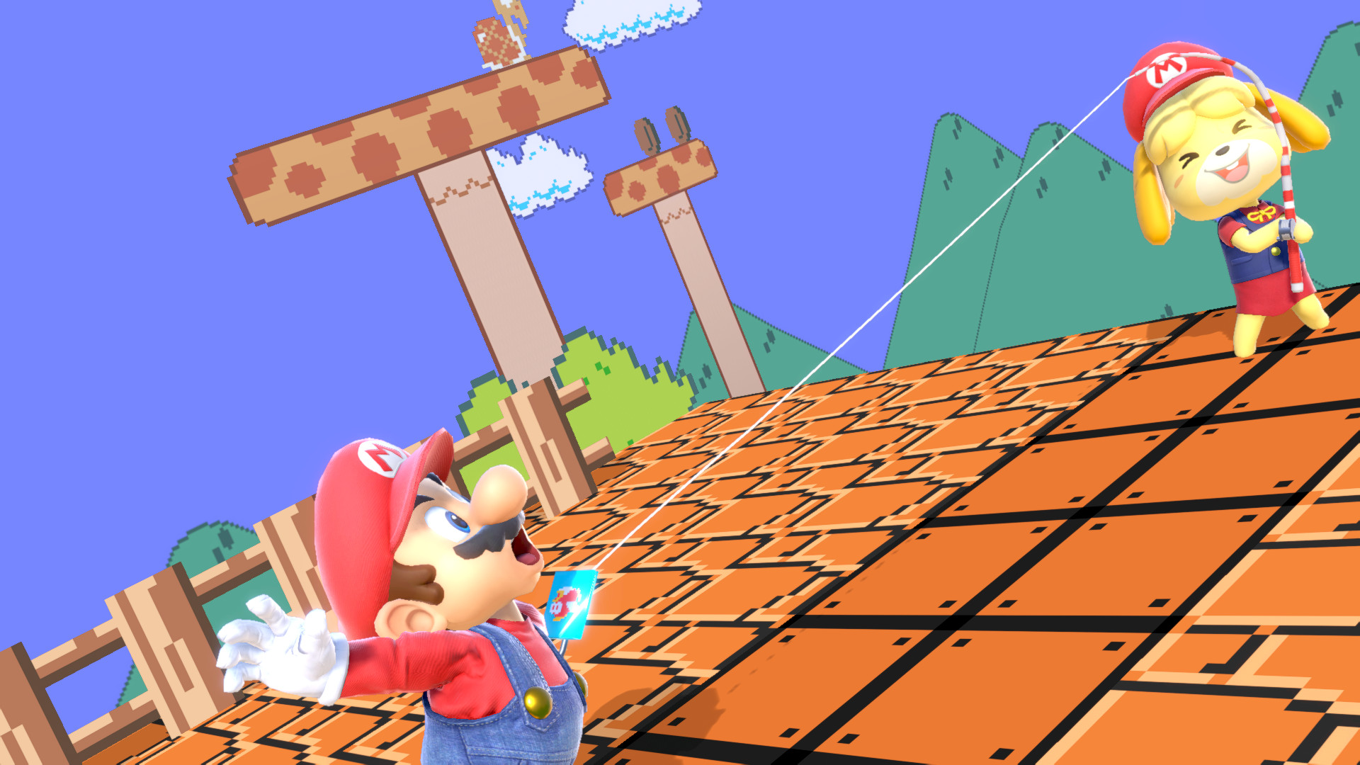 Mario Isabelle Mod for Super Smash Bros. Ultimate | SSBU Mods