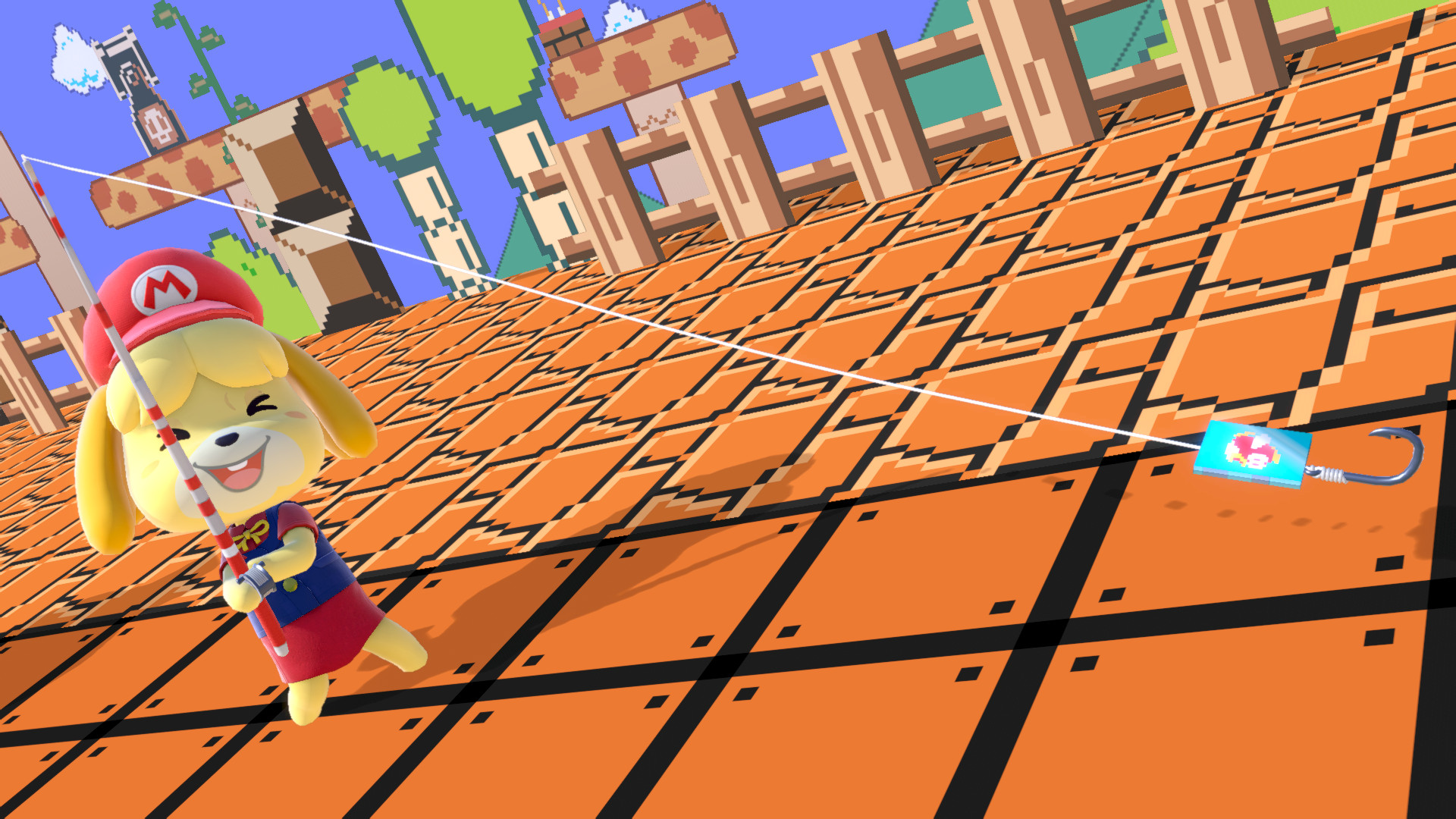 Mario Isabelle Mod for Super Smash Bros. Ultimate | SSBU Mods