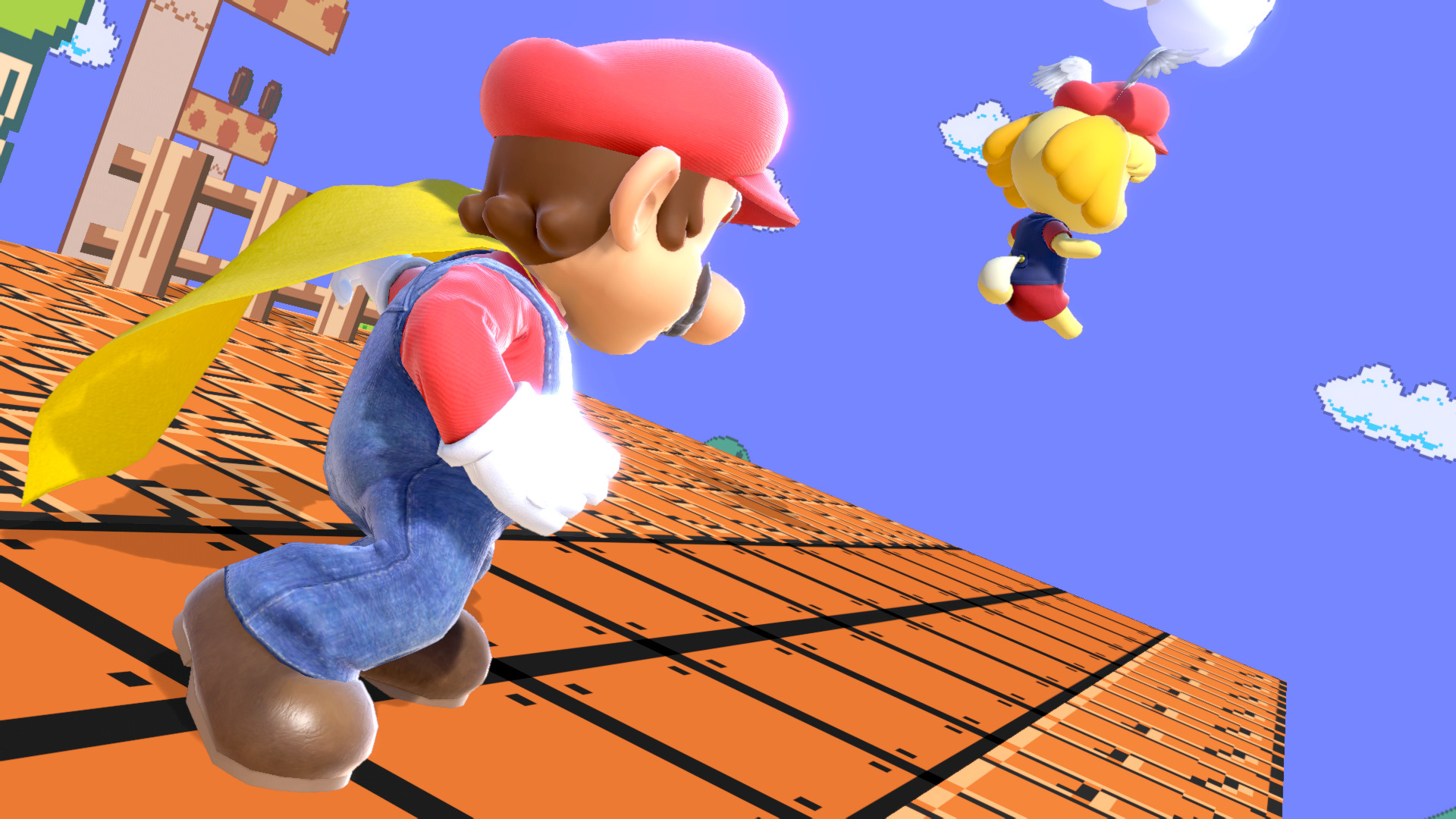 Mario Isabelle Mod for Super Smash Bros. Ultimate | SSBU Mods