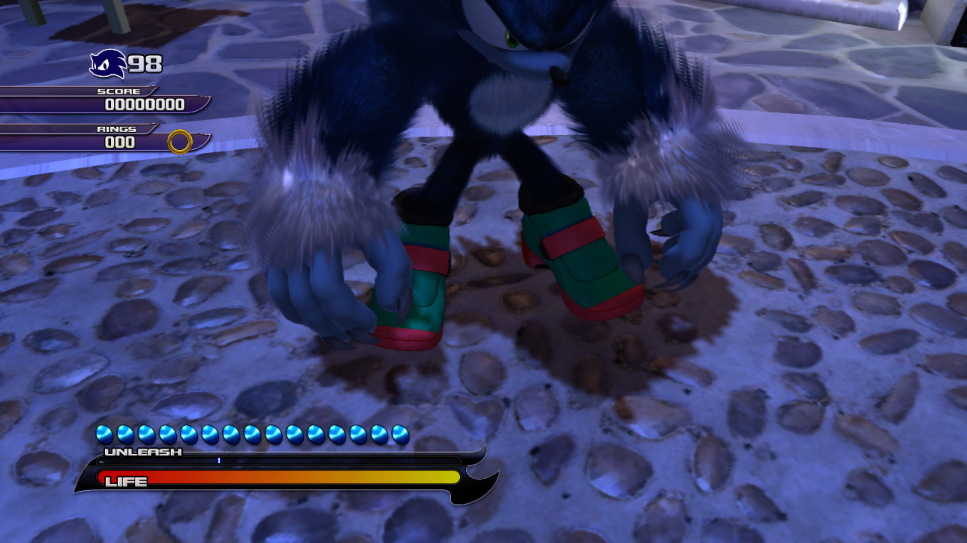 Soap Shoes Werehog Mod for Sonic Unleashed (X360/PS3) | SUHD Mods
