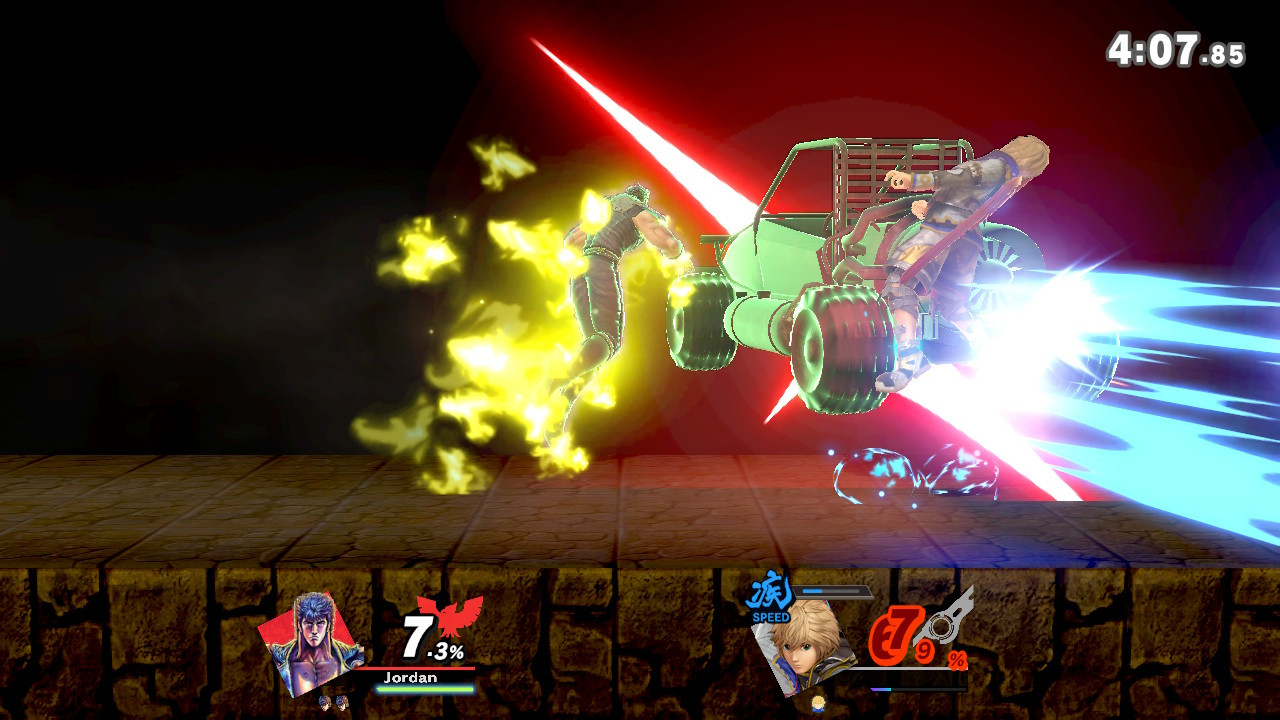 Kenshiro over Captain Falcon (Hokuto no Ken) Mod for Super Smash Bros ...