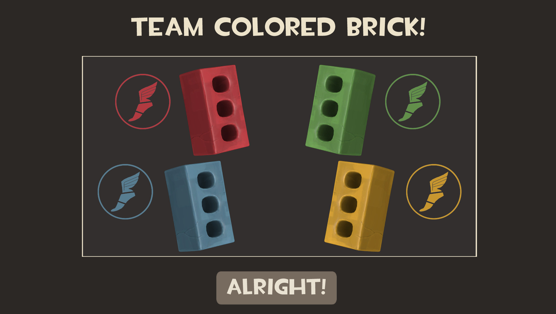 Team Color Brick Mod for Team Fortress 2 Classified | TF2Classic Mods