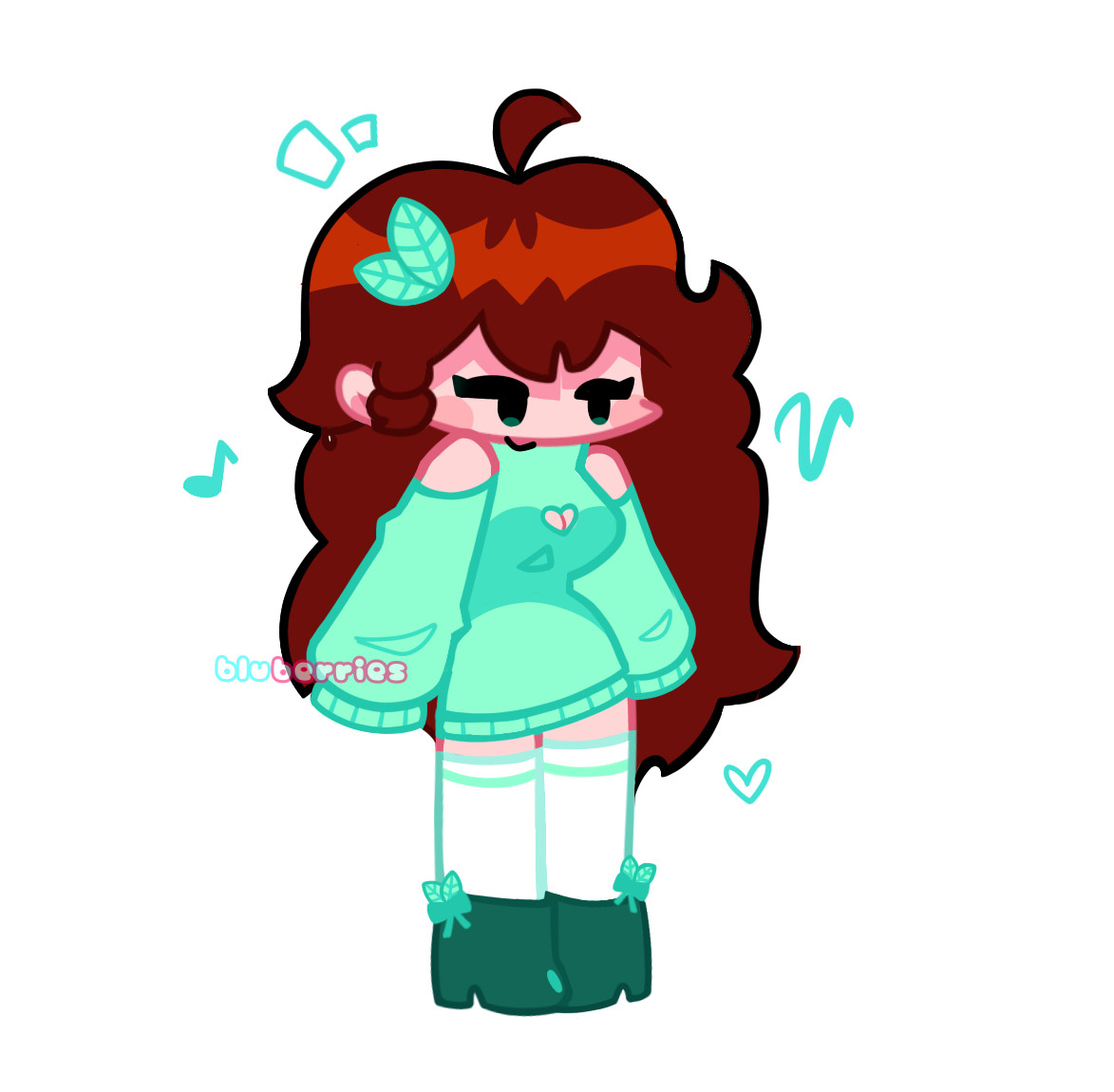 mint gf + fla Mod for Friday Night Funkin' | FNF Mods