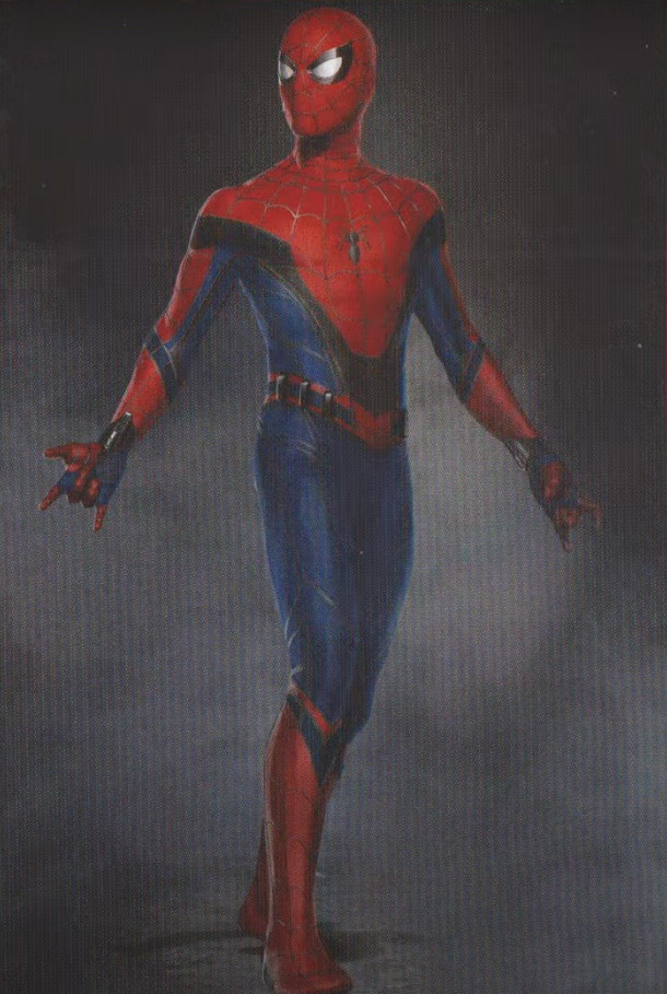 Spider Man Costume Fan Art