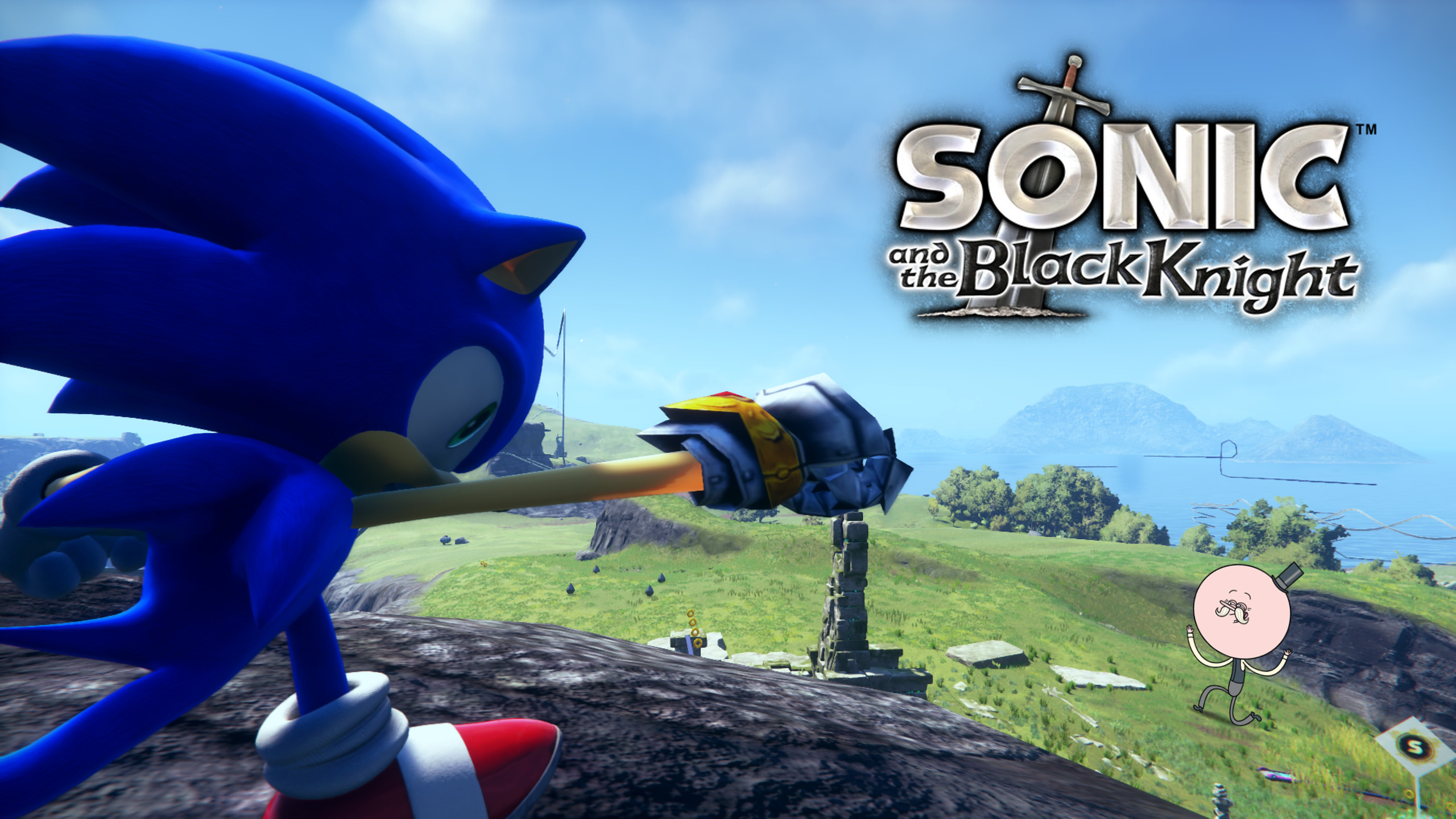 Sonic And The Black Knight Sonic Excalibur Sonic | Sonic And The Black