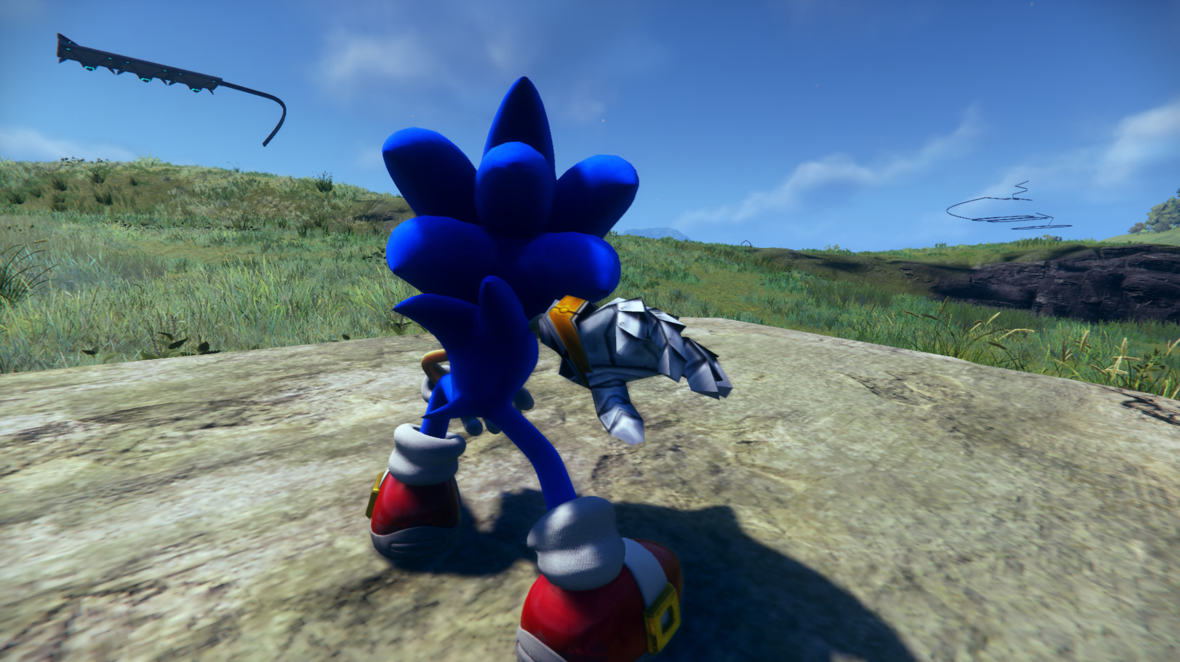 Black Knight Gauntlet Mod for Sonic Frontiers | Frontiers Mods