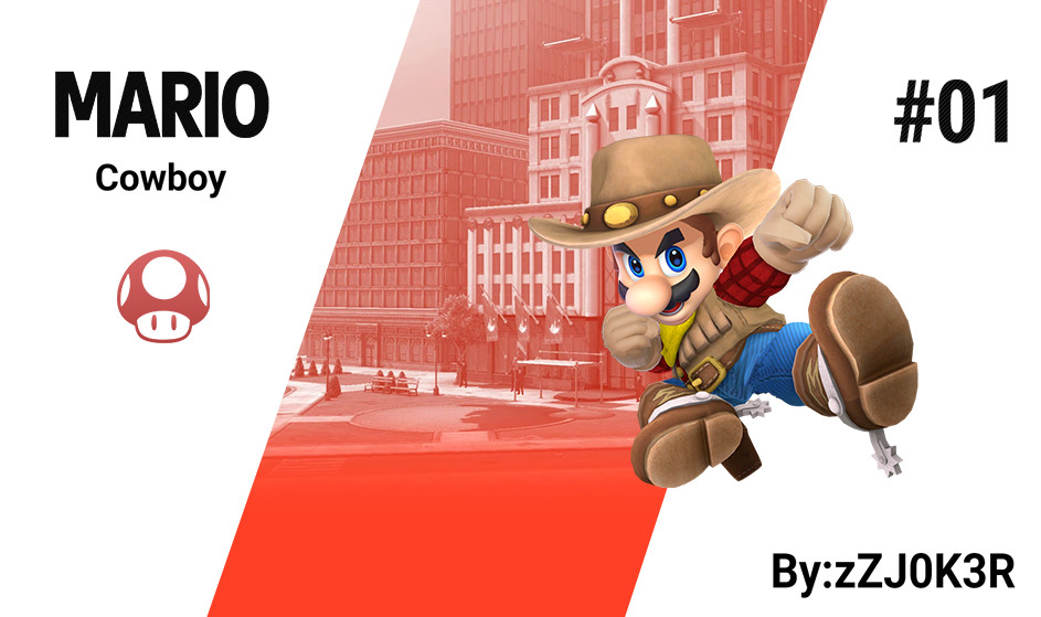 Mario Cowboy Mod for Super Smash Bros. Ultimate | SSBU Mods
