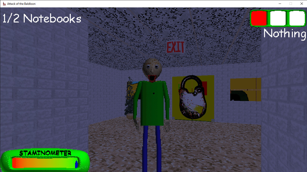 The Attack Of The Baldloon! Mod for Baldi's Basics | Baldi Mods