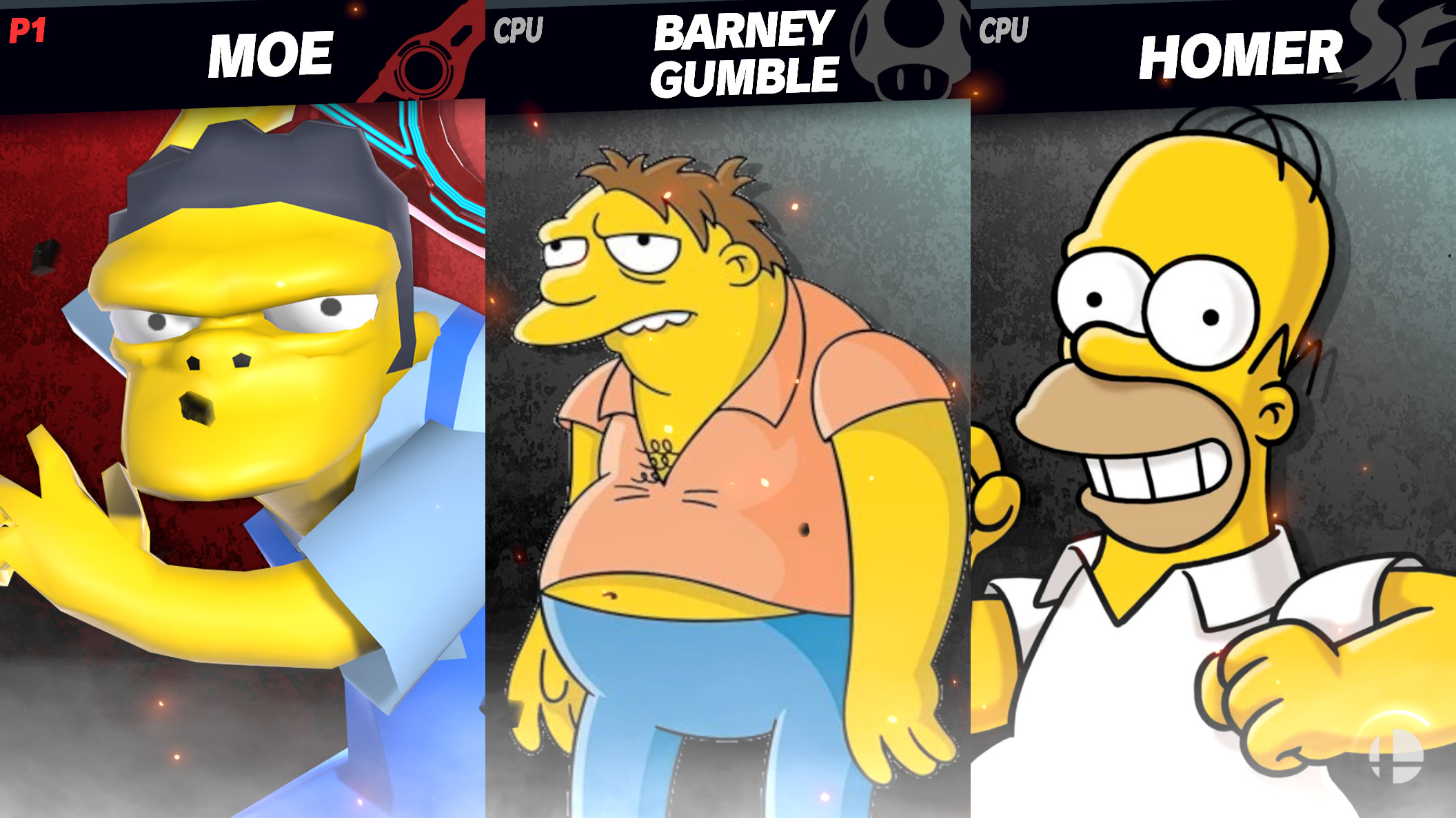 Moe Szyslak (Request) Mod for Super Smash Bros. Ultimate | SSBU Mods