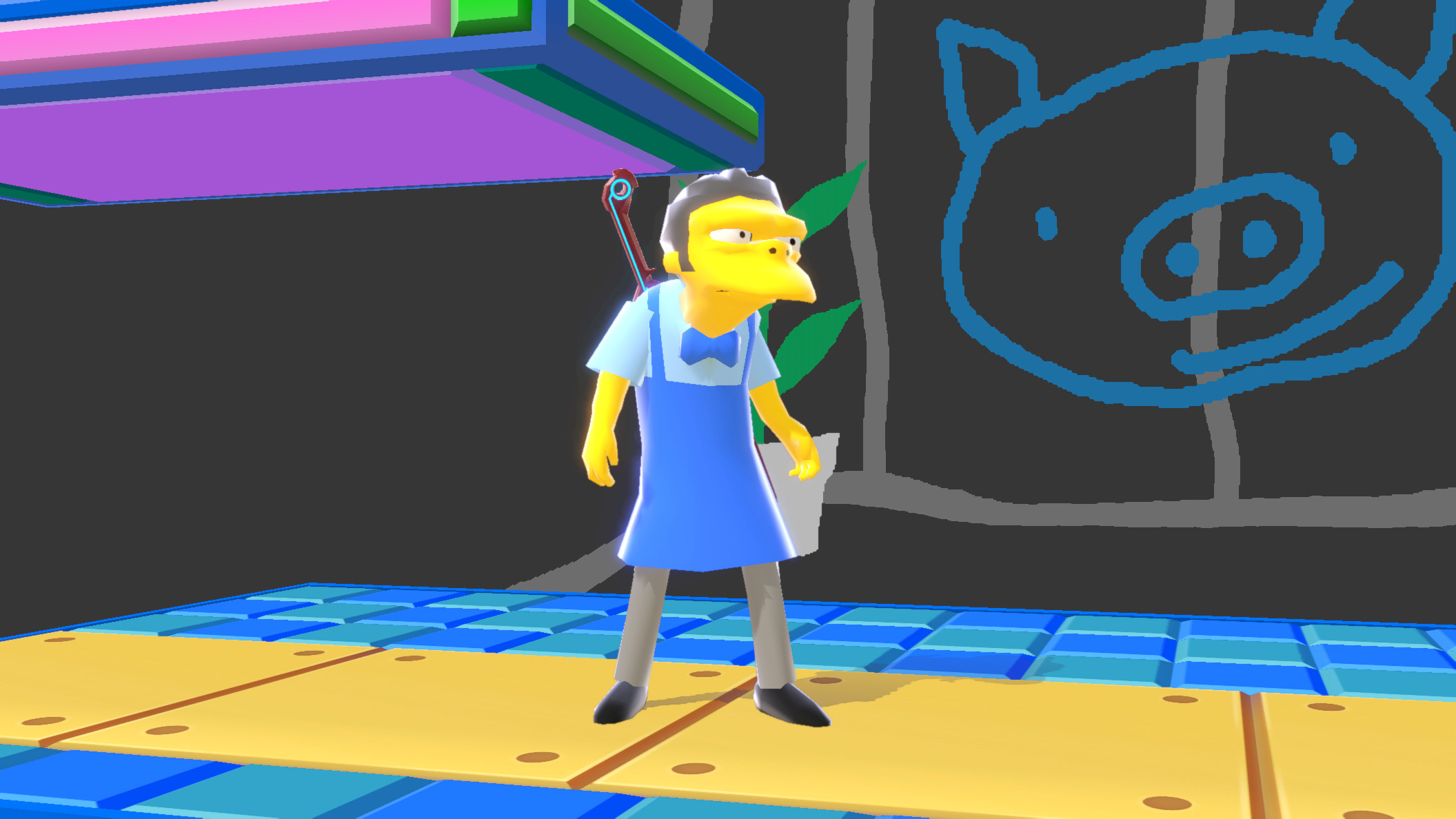 Moe Szyslak (Request) Mod for Super Smash Bros. Ultimate | SSBU Mods