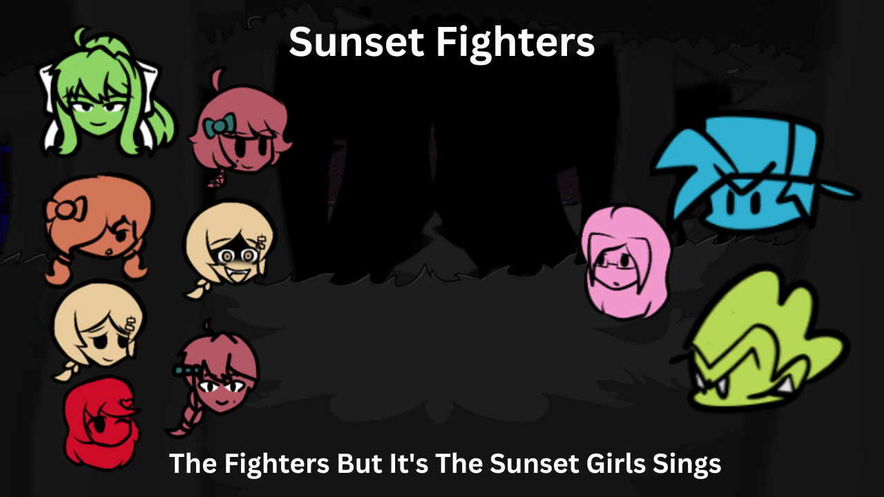 Sunset Fighters | The Fighters But Playable Cover Mod for Friday Night ...