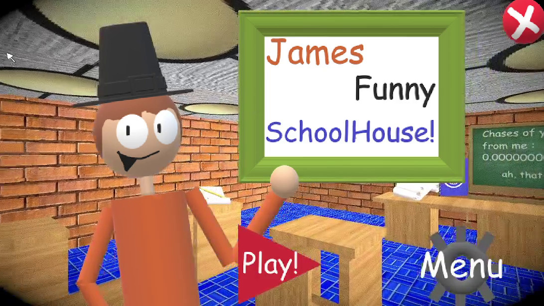 James Funny Schoolhouse! Mod for Baldi's Basics | Baldi Mods