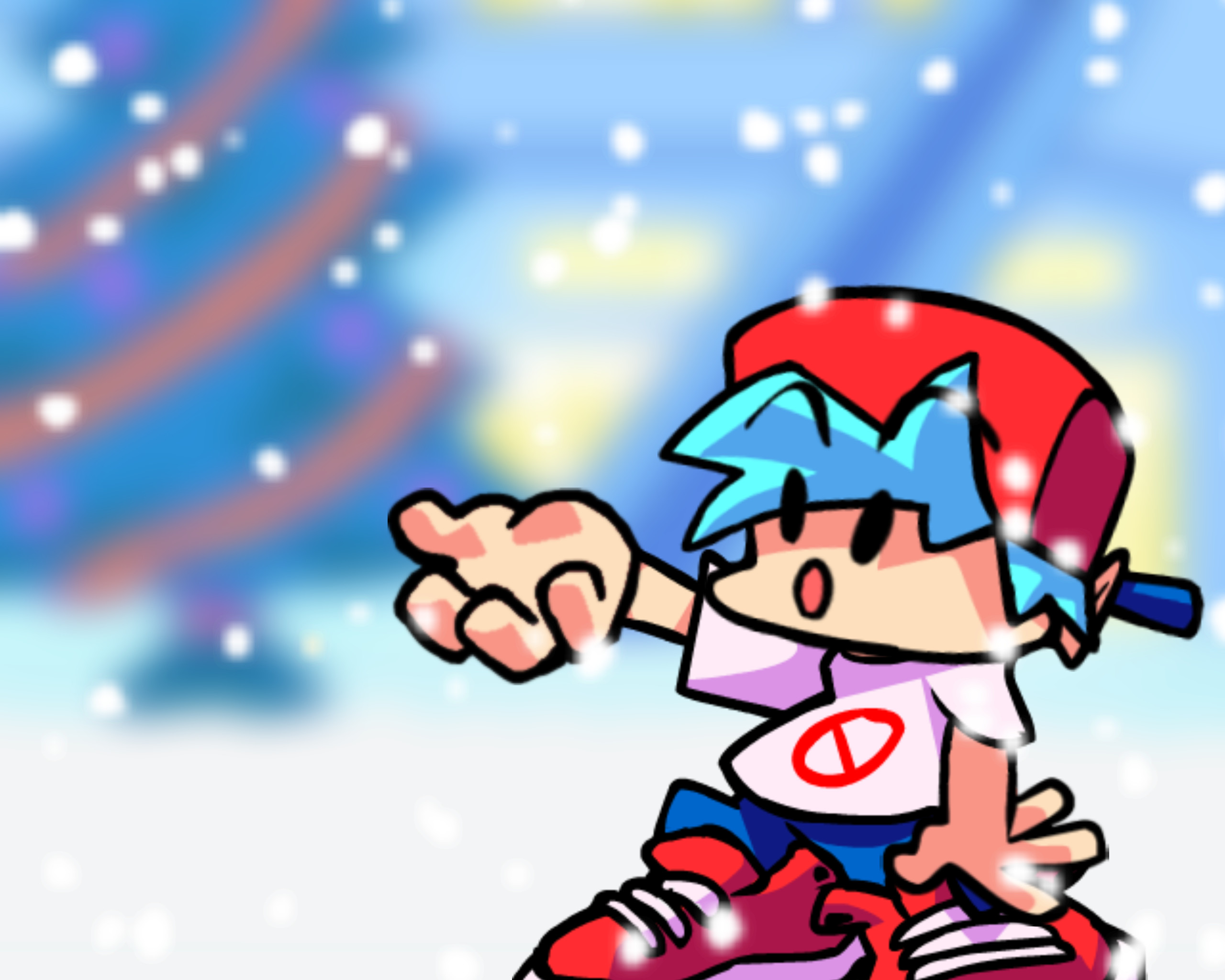 Snow/Dust Overlay Script Mod for Friday Night Funkin' | FNF Mods