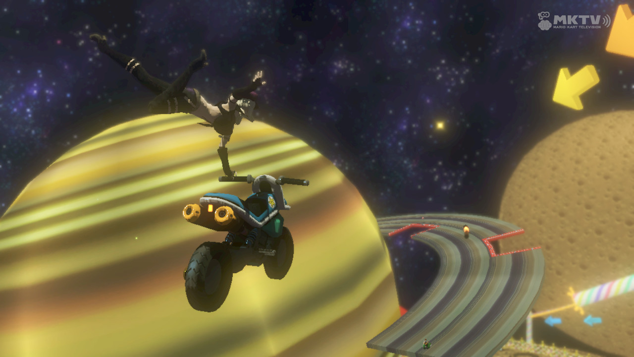 Coco from Code Vein over Rosalina Mod for Mario Kart 8 | MK8 Mods